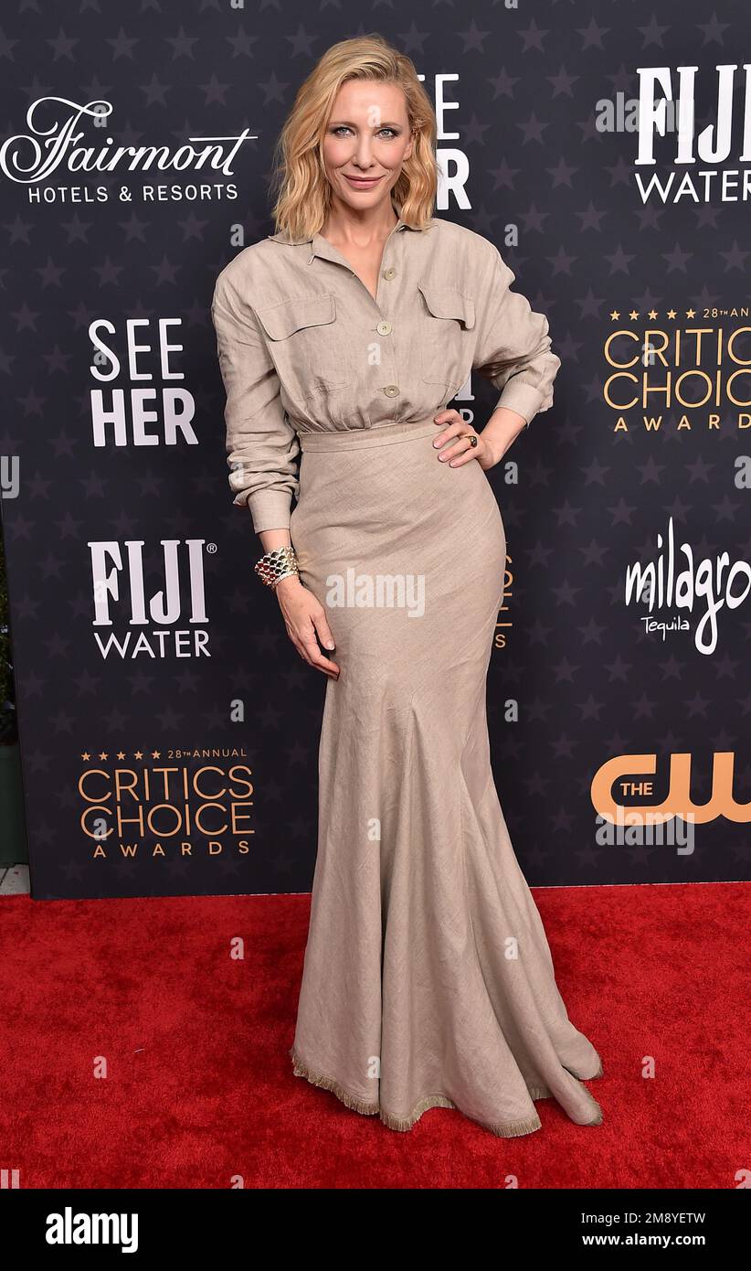 Los Angeles, USA. 15th Jan, 2023. Cate Blanchett arriving at the 28th ...