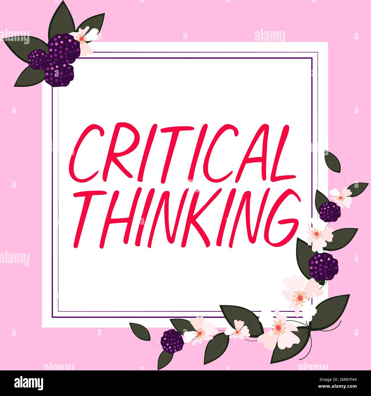 Hand writing sign Critical Thinking. Business showcase sequence of ...