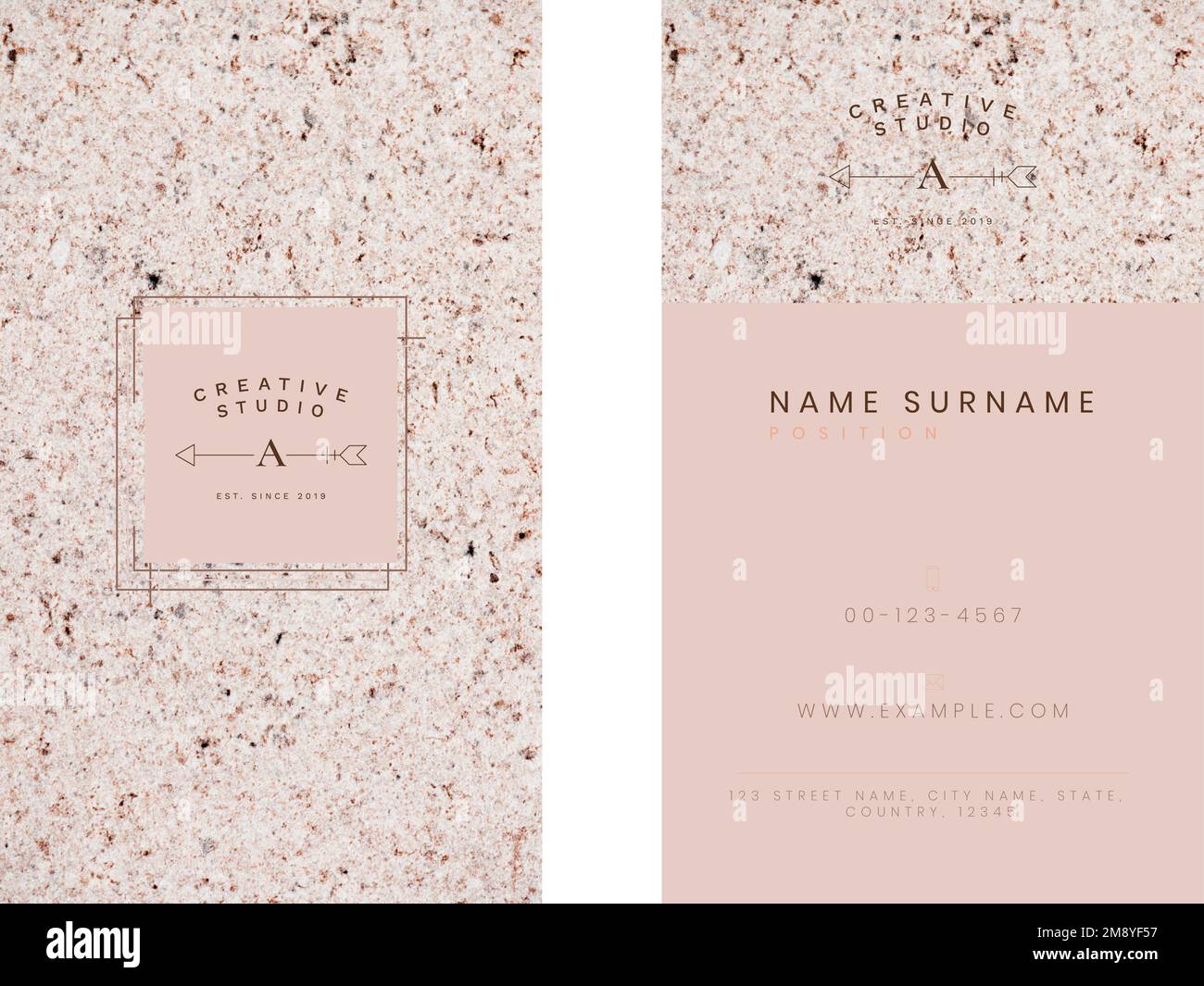 Pink marble Stock Vector Images - Alamy