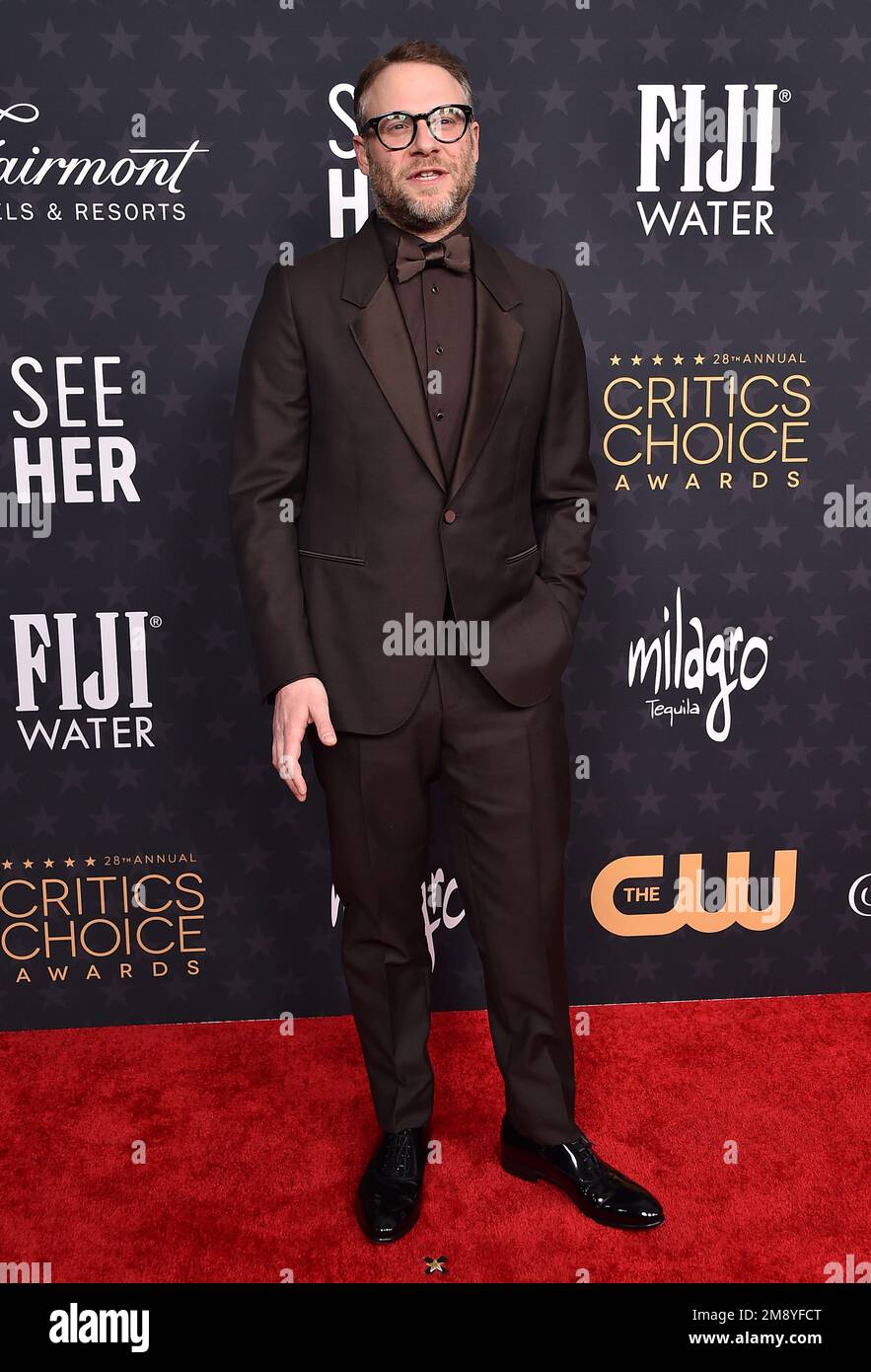 Los Angeles, USA. 15th Jan, 2023. Seth Rogan arriving at the 28th ...
