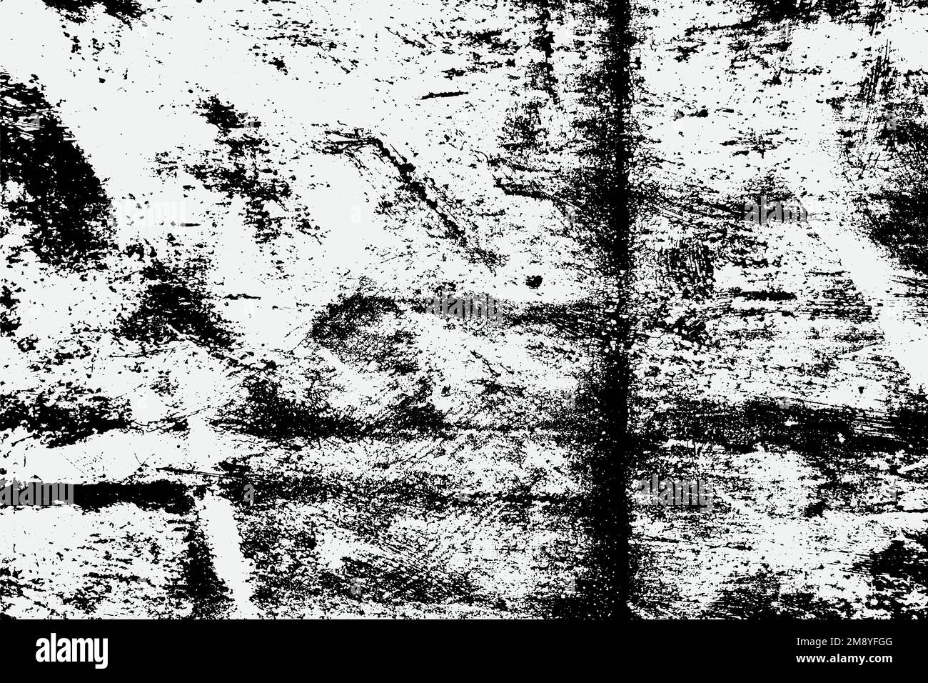 rusty iron texture background in black and white color EPS vector ...