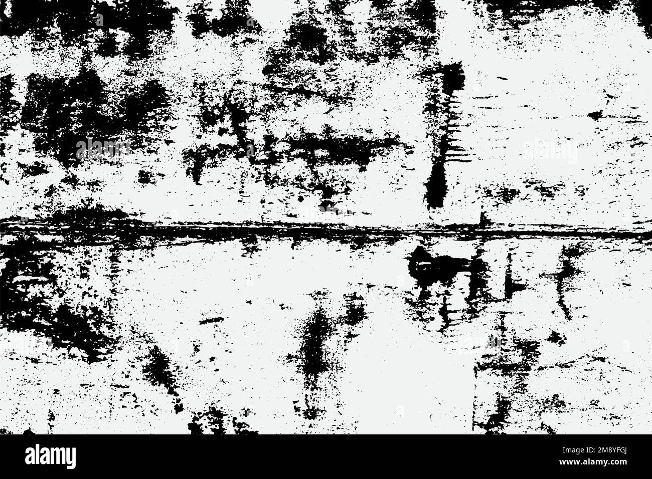 rusty iron texture background in black and white color EPS vector ...