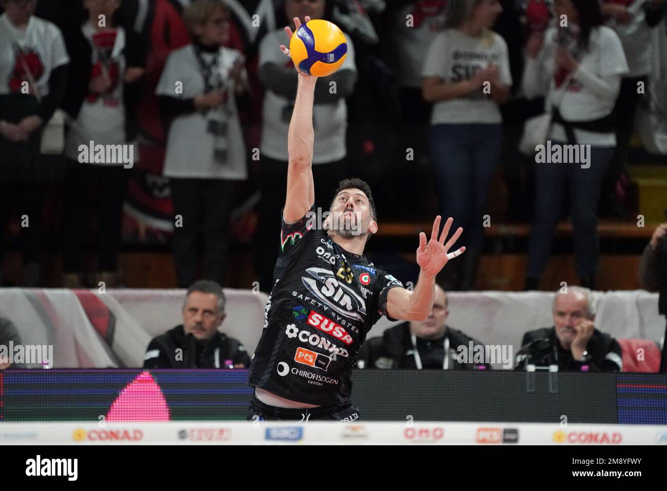 Pala Barton, Perugia, Italy, January 15, 2023, mengozzi stefano (n.23 ... Pala Barton, Perugia, Italy, January 15, 2023, mengozzi stefano (n.23 ...