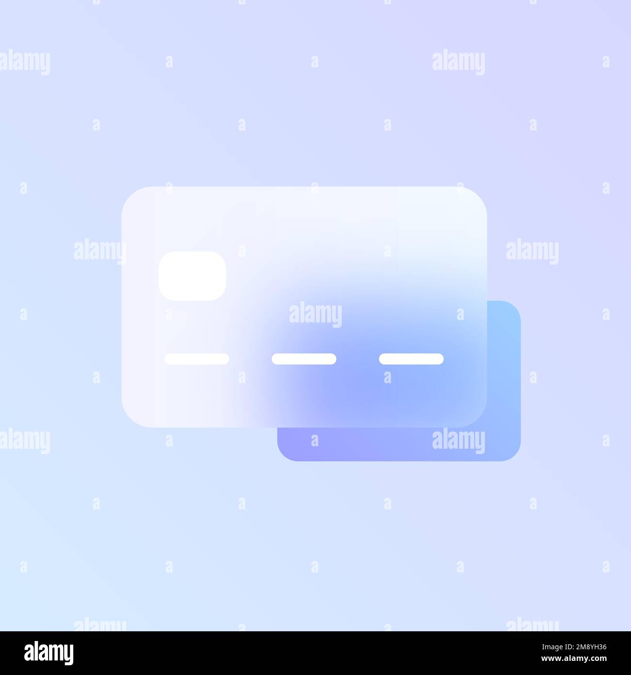 Glass morphism credit card Stock Vector Images - Alamy