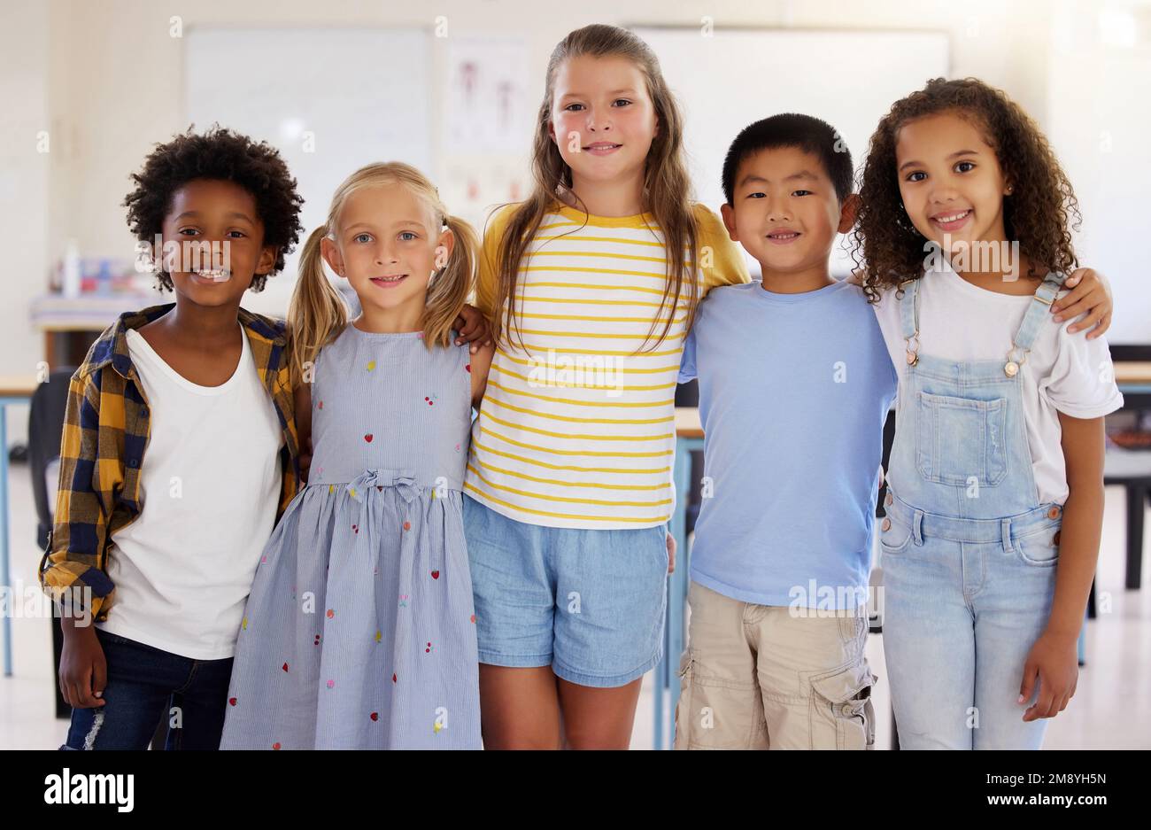 Young children are naturally curious and observant. a group of friends ...