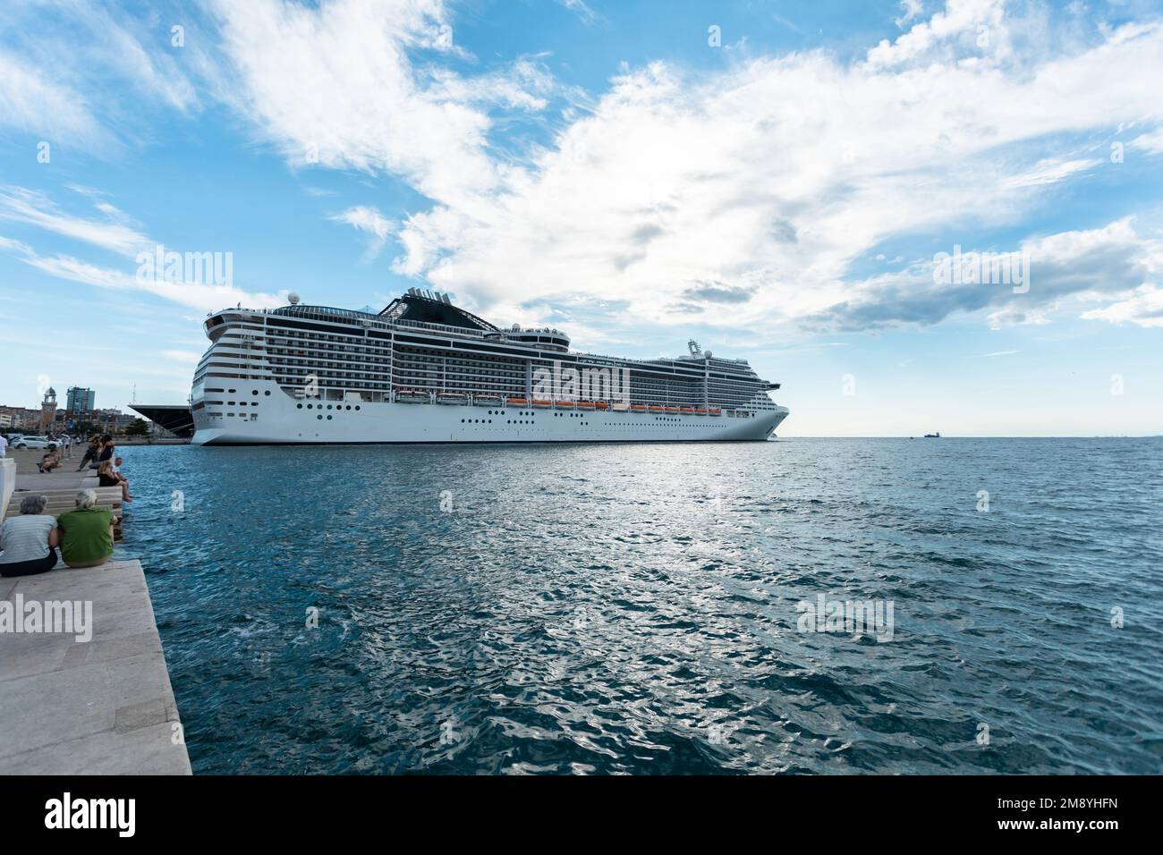 Cruise pier trieste hi-res stock photography and images - Alamy