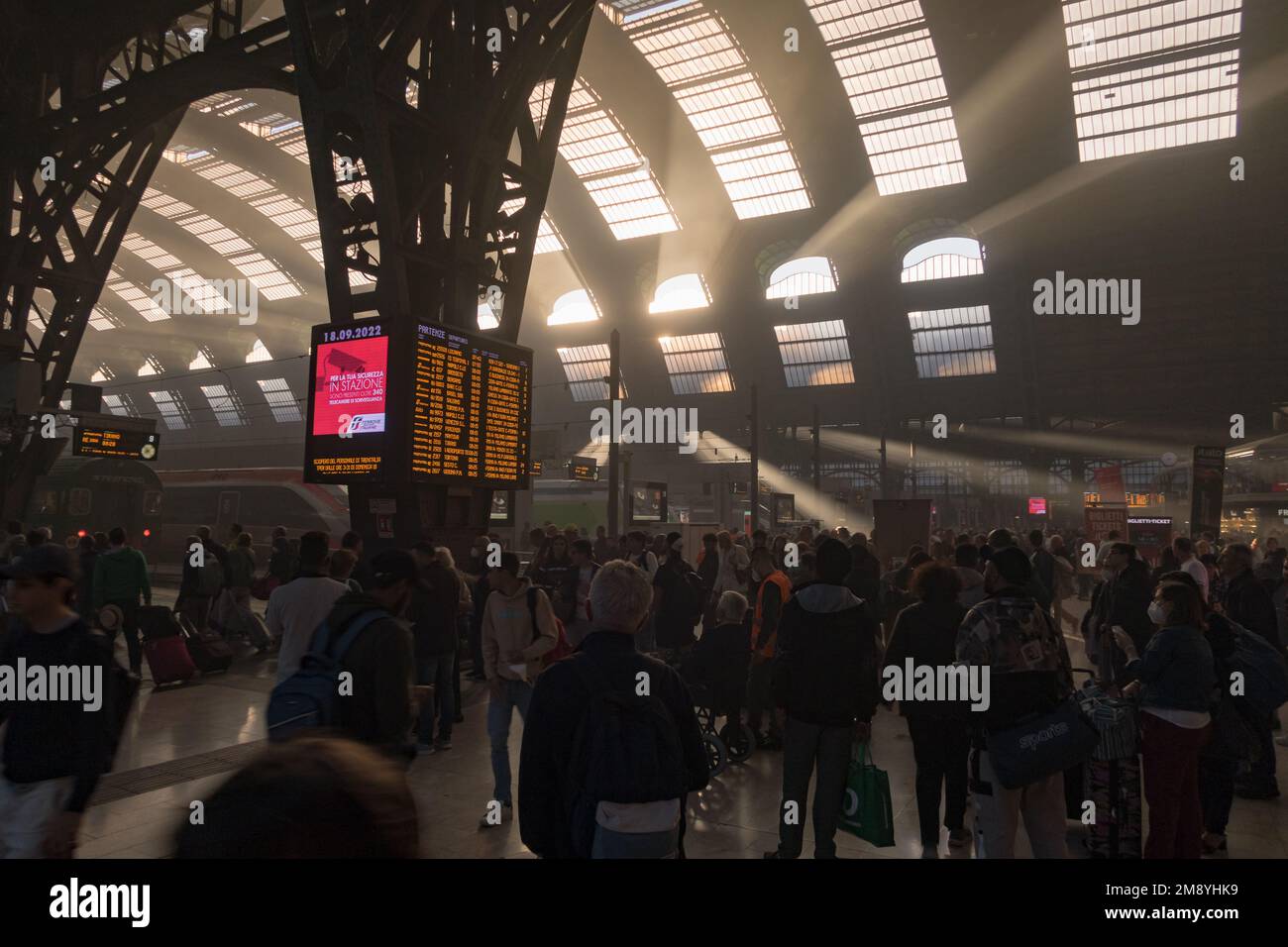 Milano central train station hi-res stock photography and images - Alamy