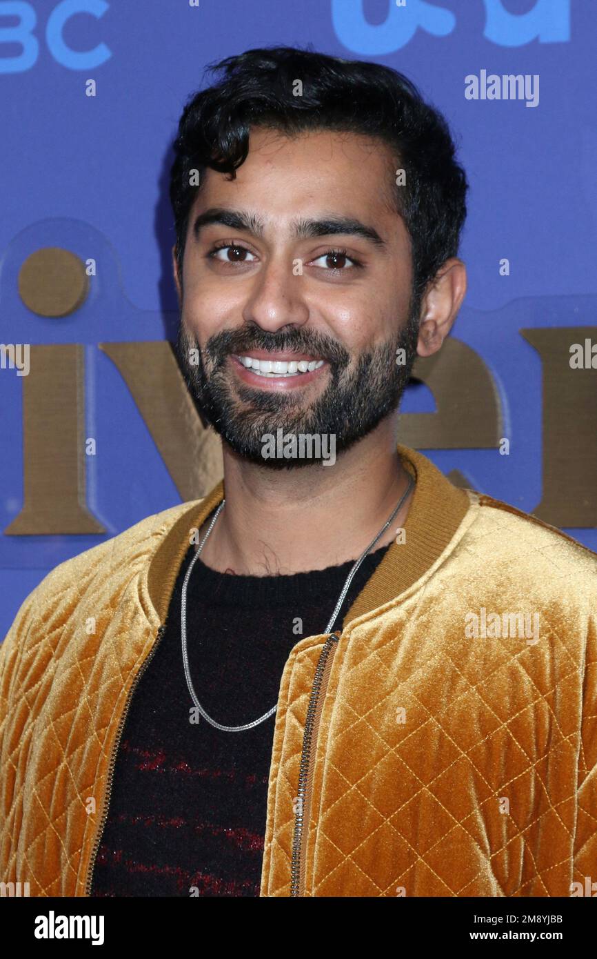LOS ANGELES - JAN 15: Kapil Talwalkar at NBCUniversal Press Tour Red ...