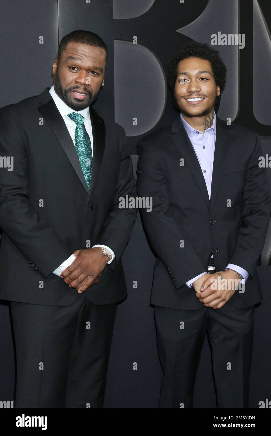 LOS ANGELES - JAN 5: Curtis Jackson, Demetrius Flenory Jr at the "BMF ...