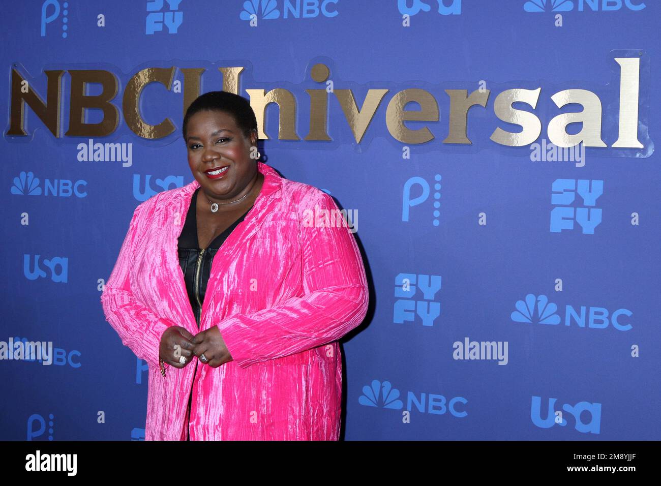 LOS ANGELES - JAN 15: Lacretta at NBCUniversal Press Tour Red Carpet at ...