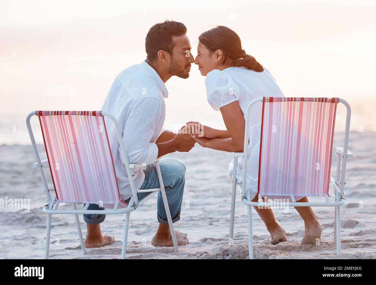 Wherever you are, be present with your whole heart. a young couple ...