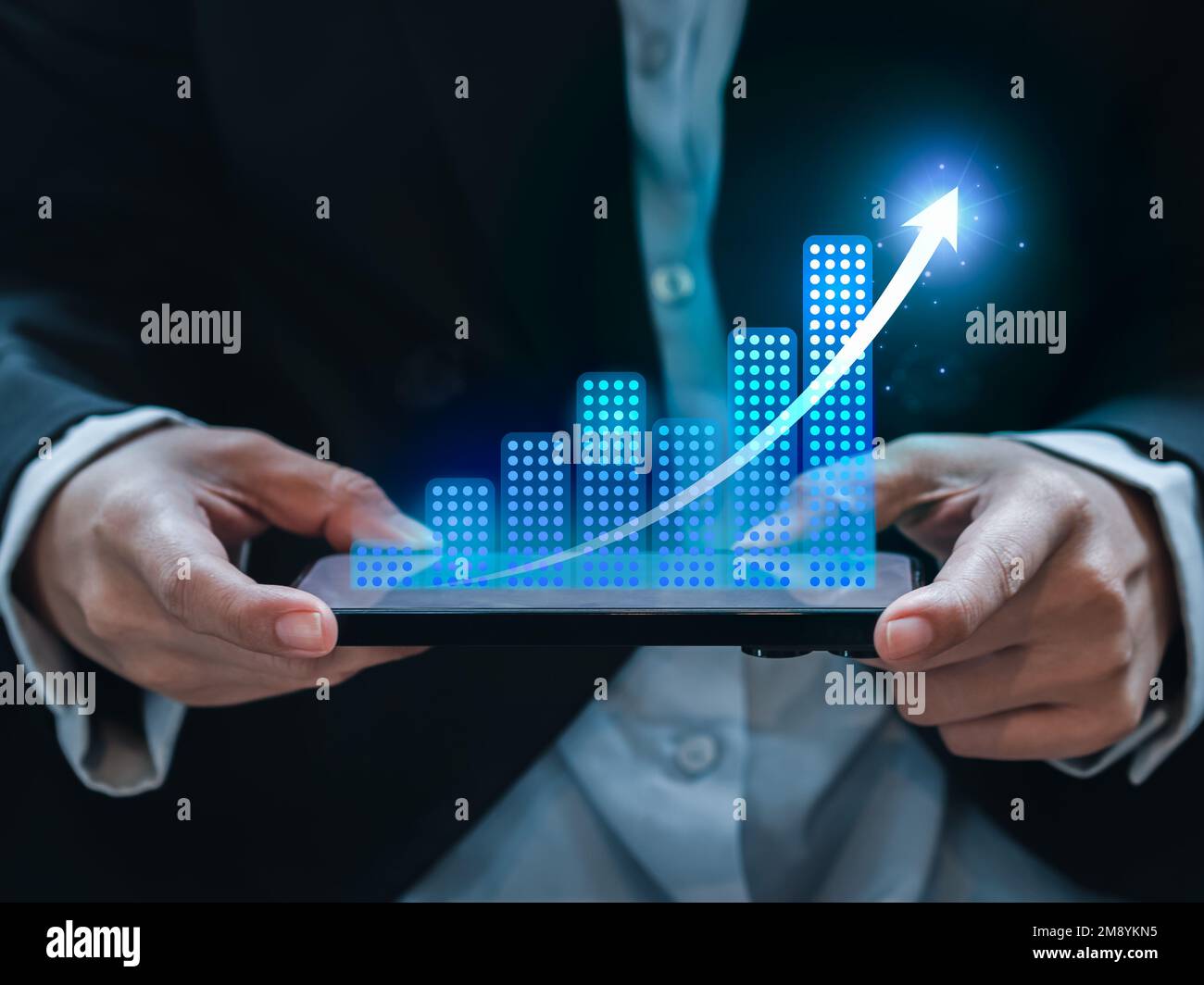 Investment technology, financial, return on investment - ROI concepts ...