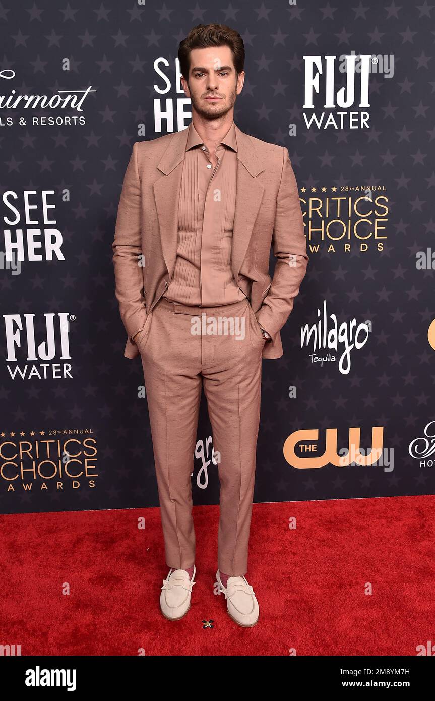 Los Angeles, USA. 15th Jan, 2023. Andrew Garfield arriving at the 28th ...