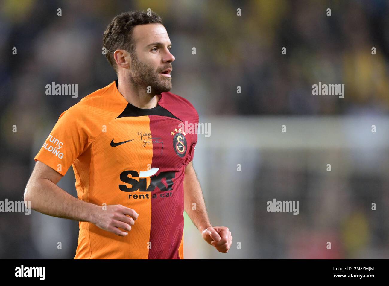 ISTANBUL - Juan Mata of Galatasaray AS during the Turkish Super Lig ...