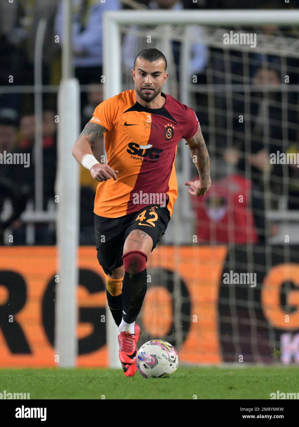 ISTANBUL - Abdulkerim Bardakci of Galatasaray AS during the Turkish ...