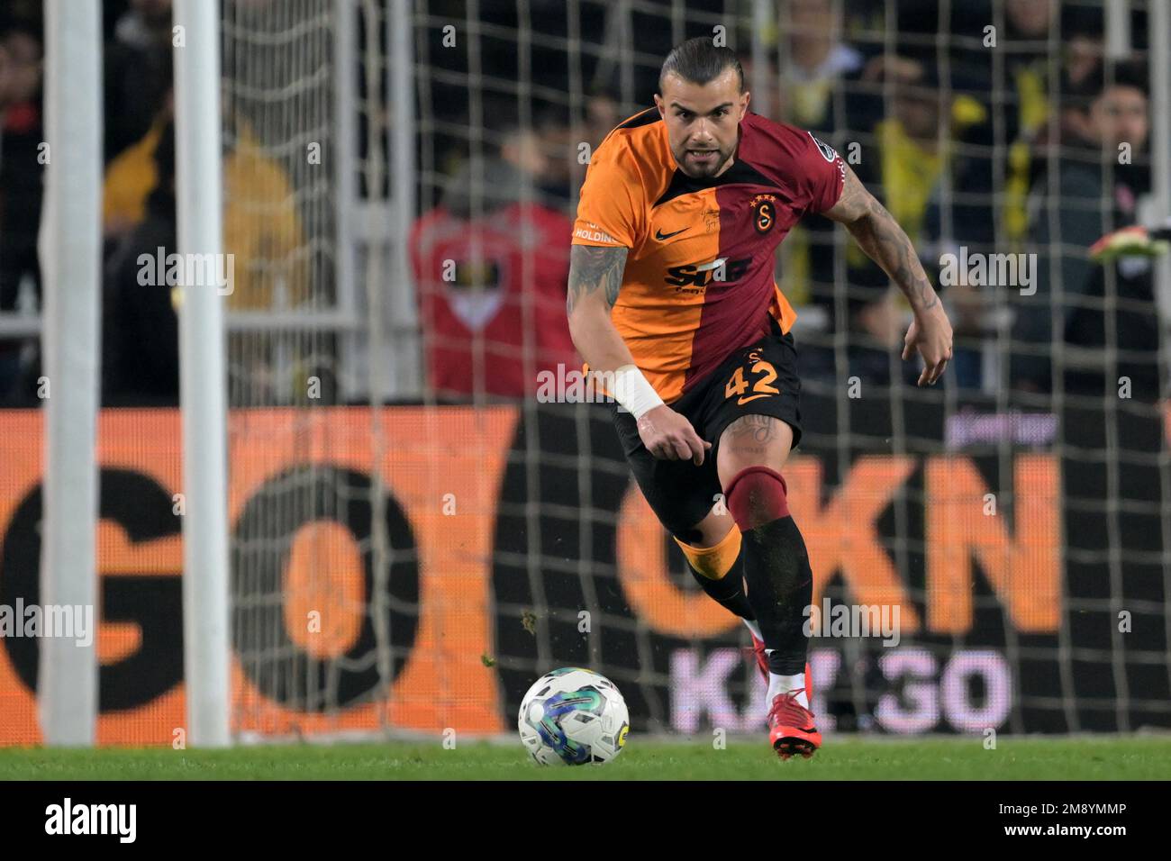 ISTANBUL - Abdulkerim Bardakci of Galatasaray AS during the Turkish ...