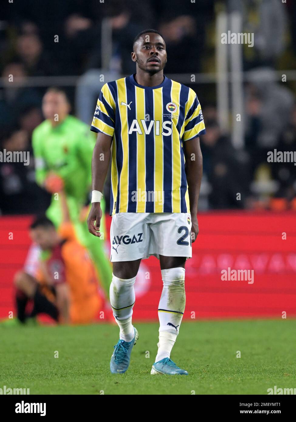ISTANBUL - Bright Osayi Samuel of Fenerbahce SK during the Turkish ...