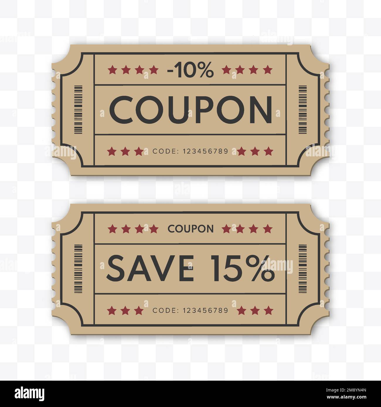 Bonus 10 coupon special voucher hi-res stock photography and images - Alamy