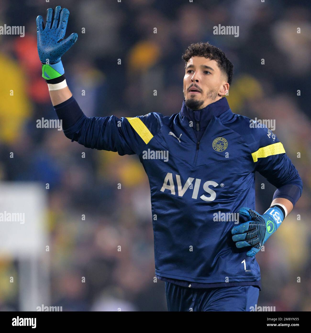 ISTANBUL - Fenerbahce SK goalkeeper Altay Bayindir during the Turkish ...