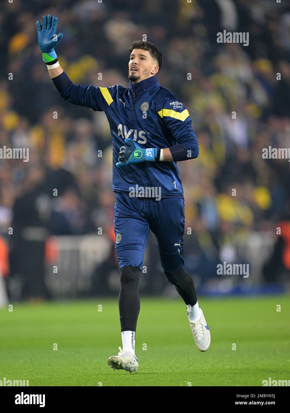 ISTANBUL - Fenerbahce SK goalkeeper Altay Bayindir during the Turkish ...