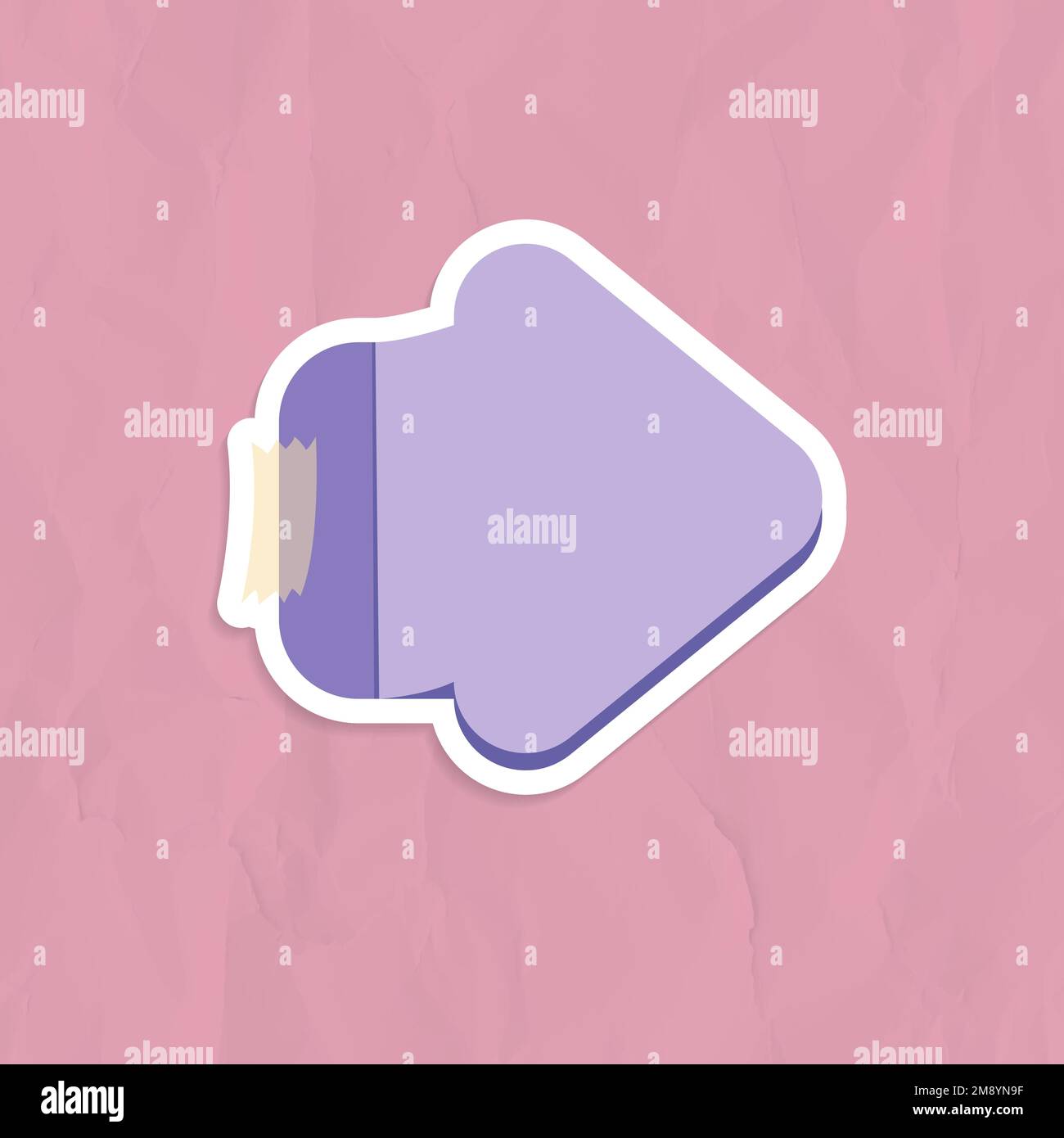 Arrow shaped paper Stock Vector Images - Alamy