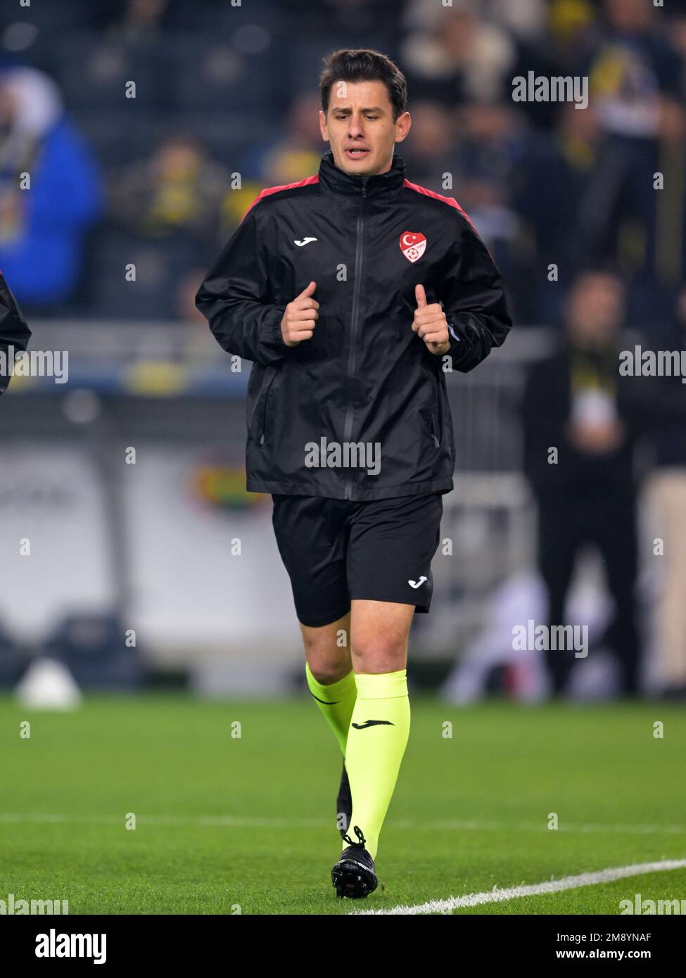 ISTANBUL - Referee Halil Umut Meler during the Turkish Super Lig match ...