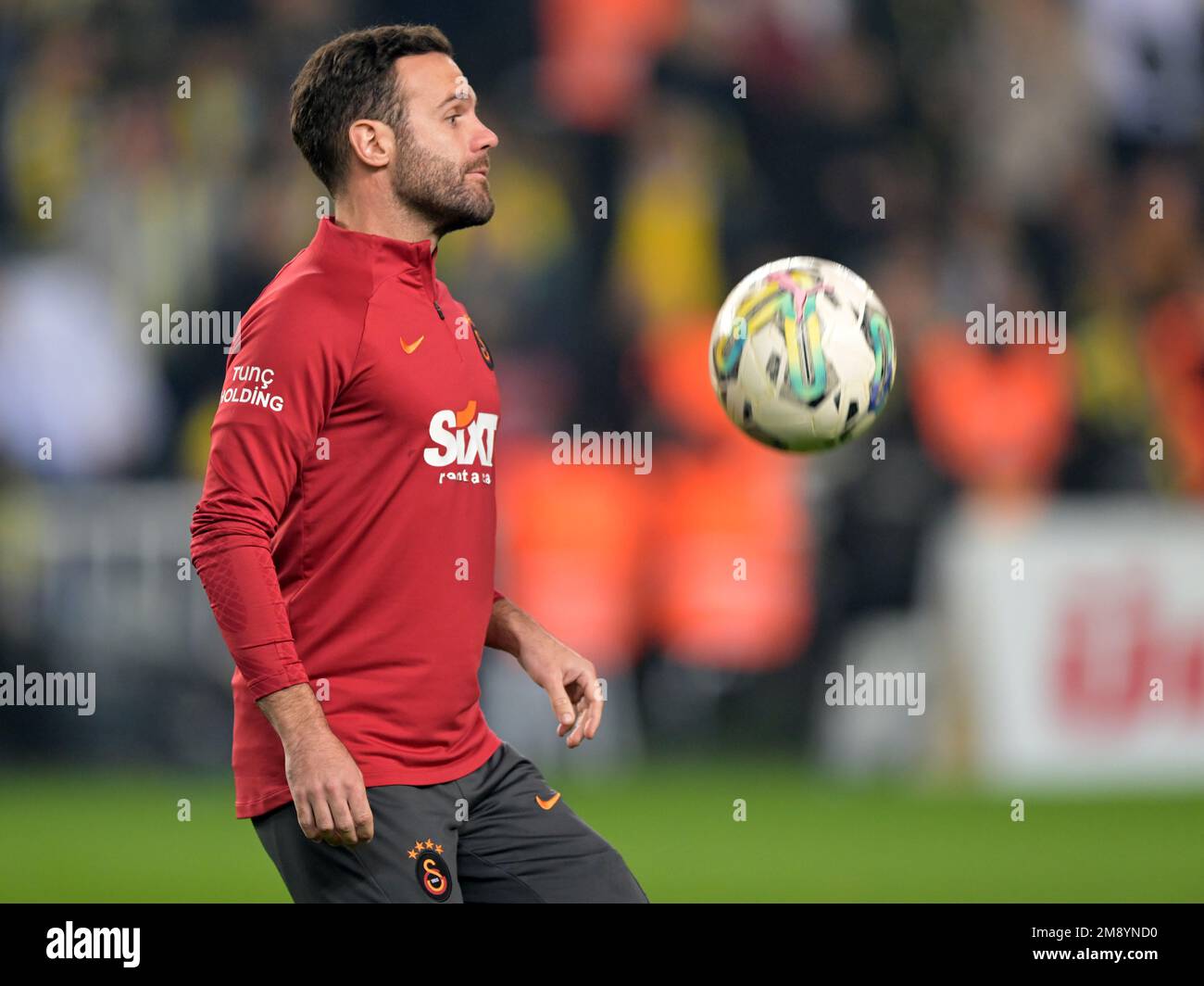 ISTANBUL - Juan Mata of Galatasaray AS during the Turkish Super Lig ...