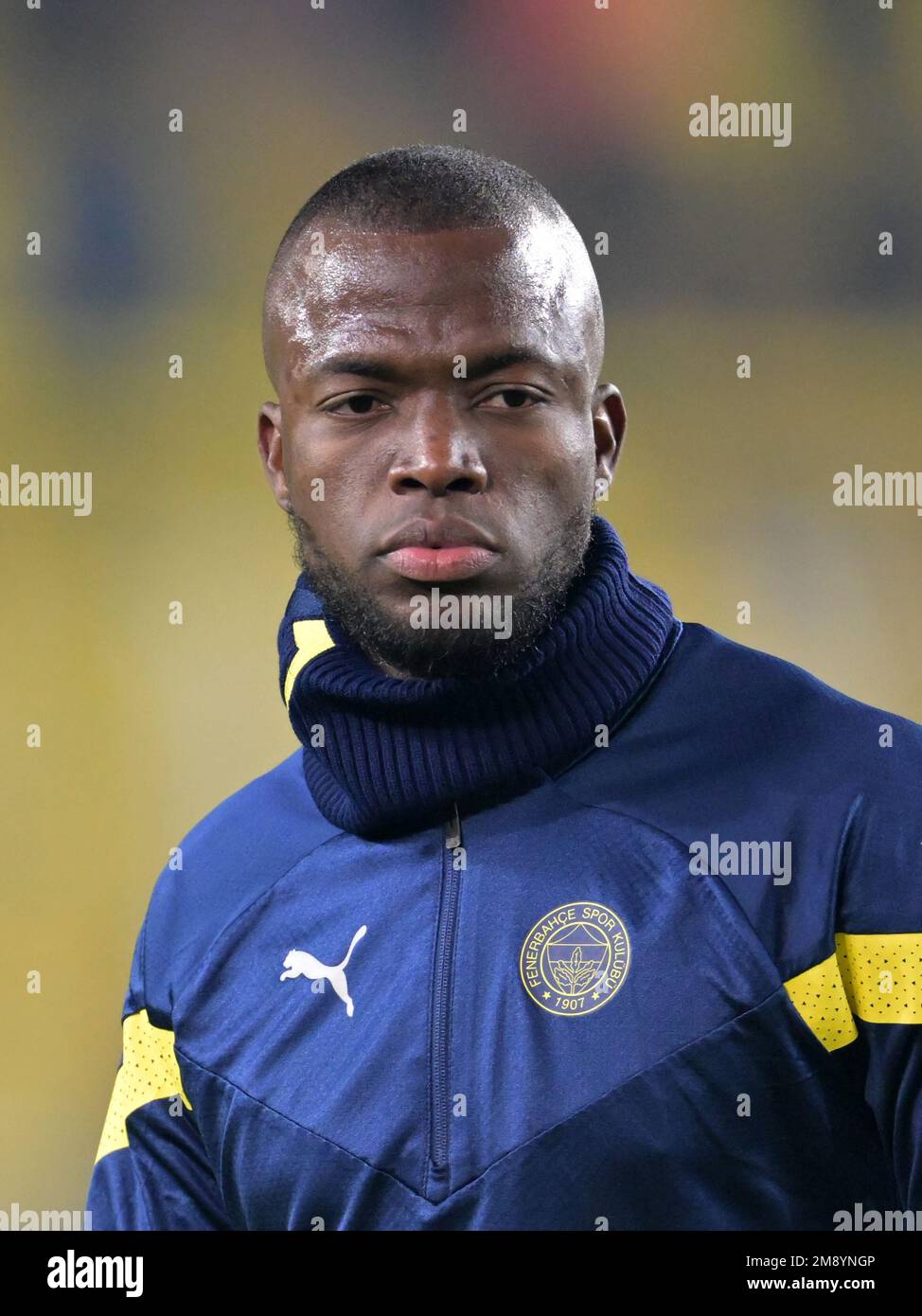 ISTANBUL - Enner Valencia of Fenerbahce SK during the Turkish Super Lig ...
