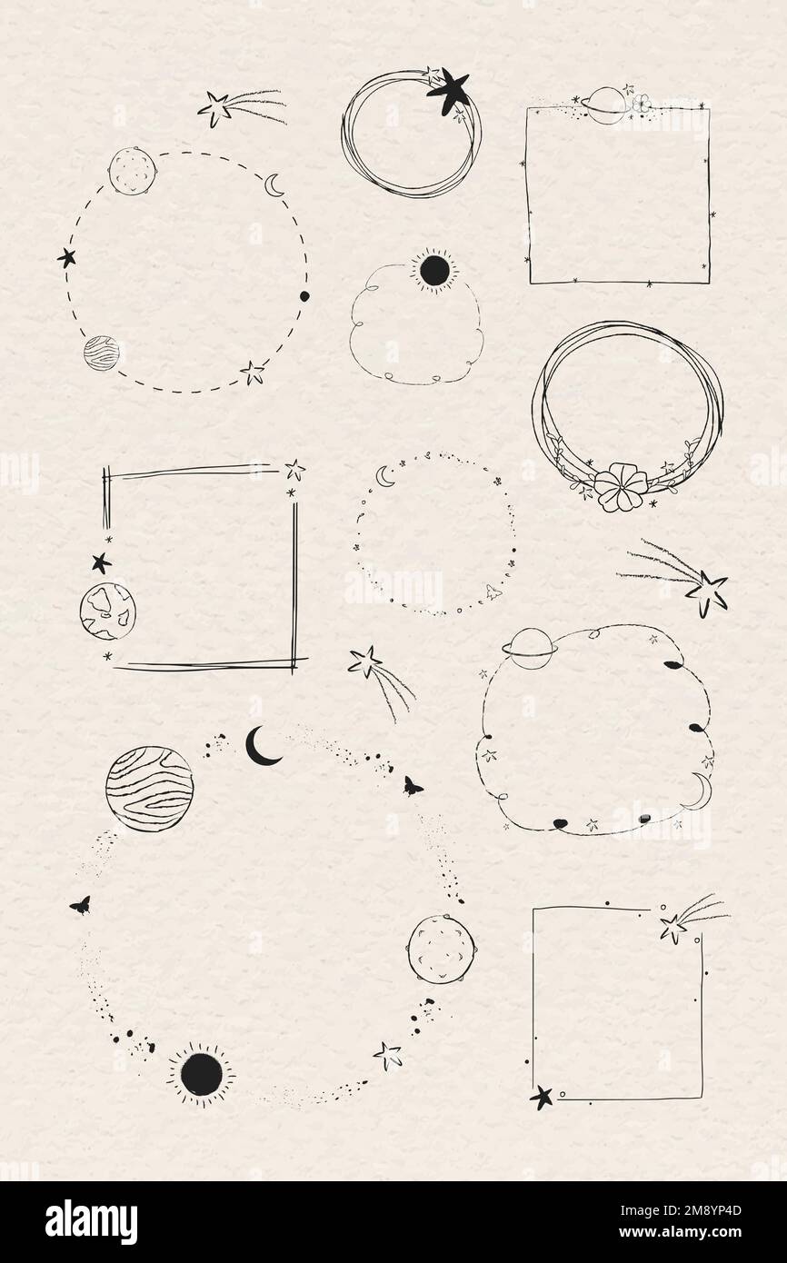 Minimal frames graphics Stock Vector Images - Alamy
