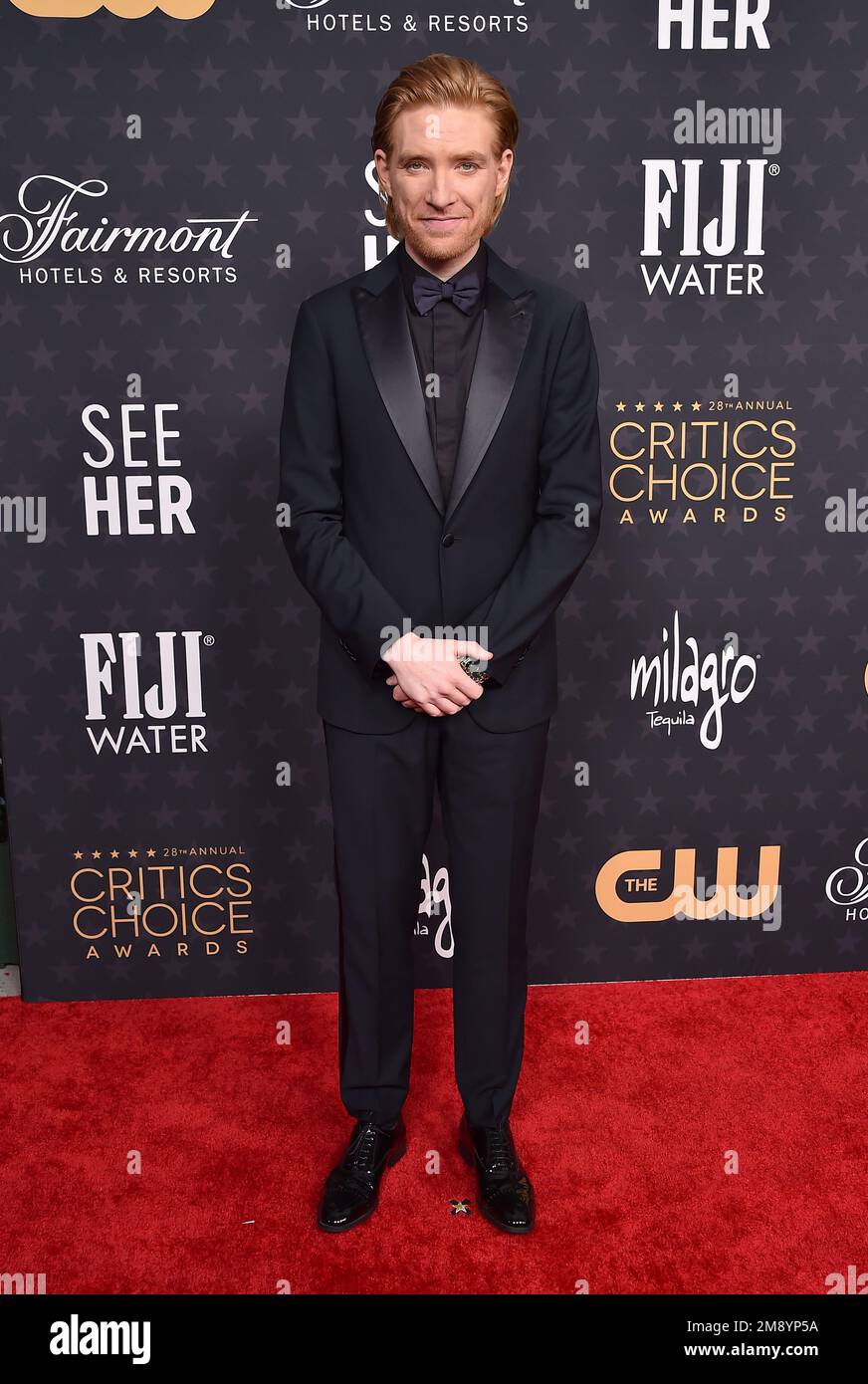 Los Angeles, USA. 15th Jan, 2023. Domhnall Gleeson arriving at the 28th ...
