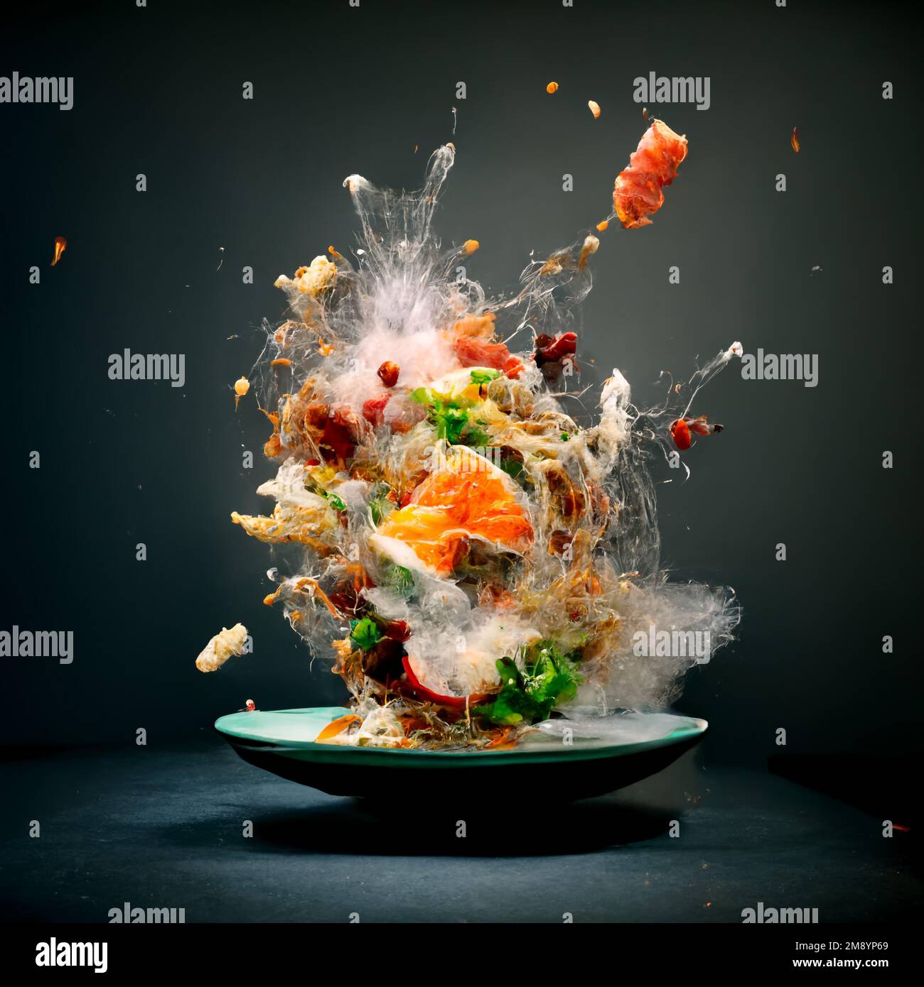 Exploding plate hi-res stock photography and images - Alamy