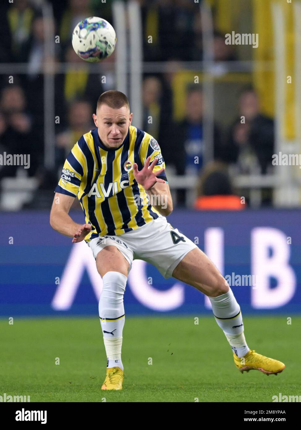 ISTANBUL - Attila Szalai of Fenerbahce SK during the Turkish Super Lig ...