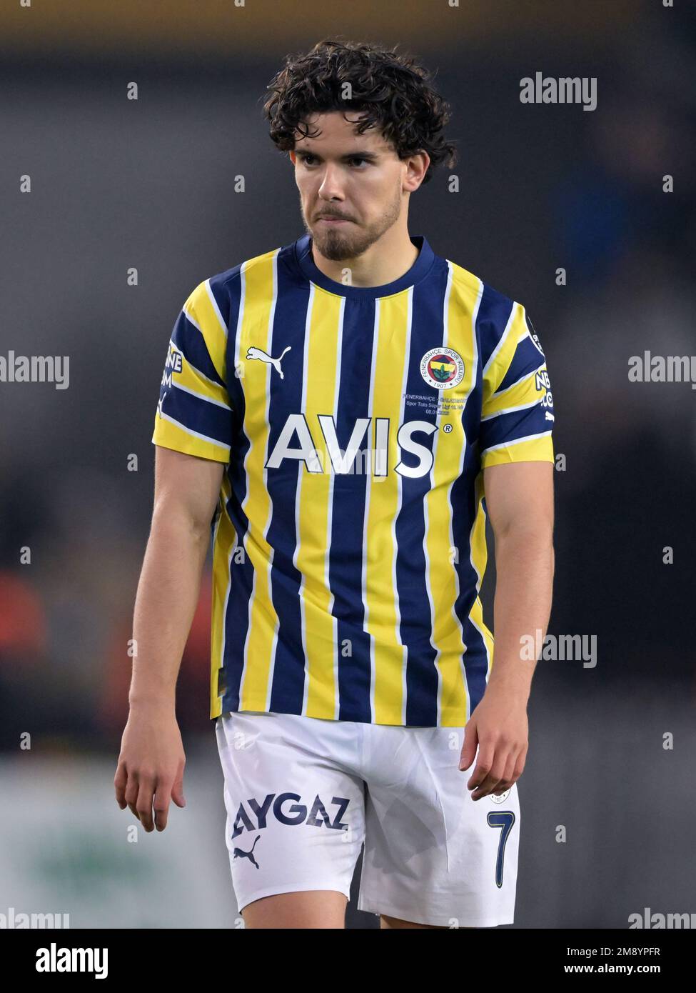 ISTANBUL - Ferdi Kadioglu of Fenerbahce SK during the Turkish Super Lig ...