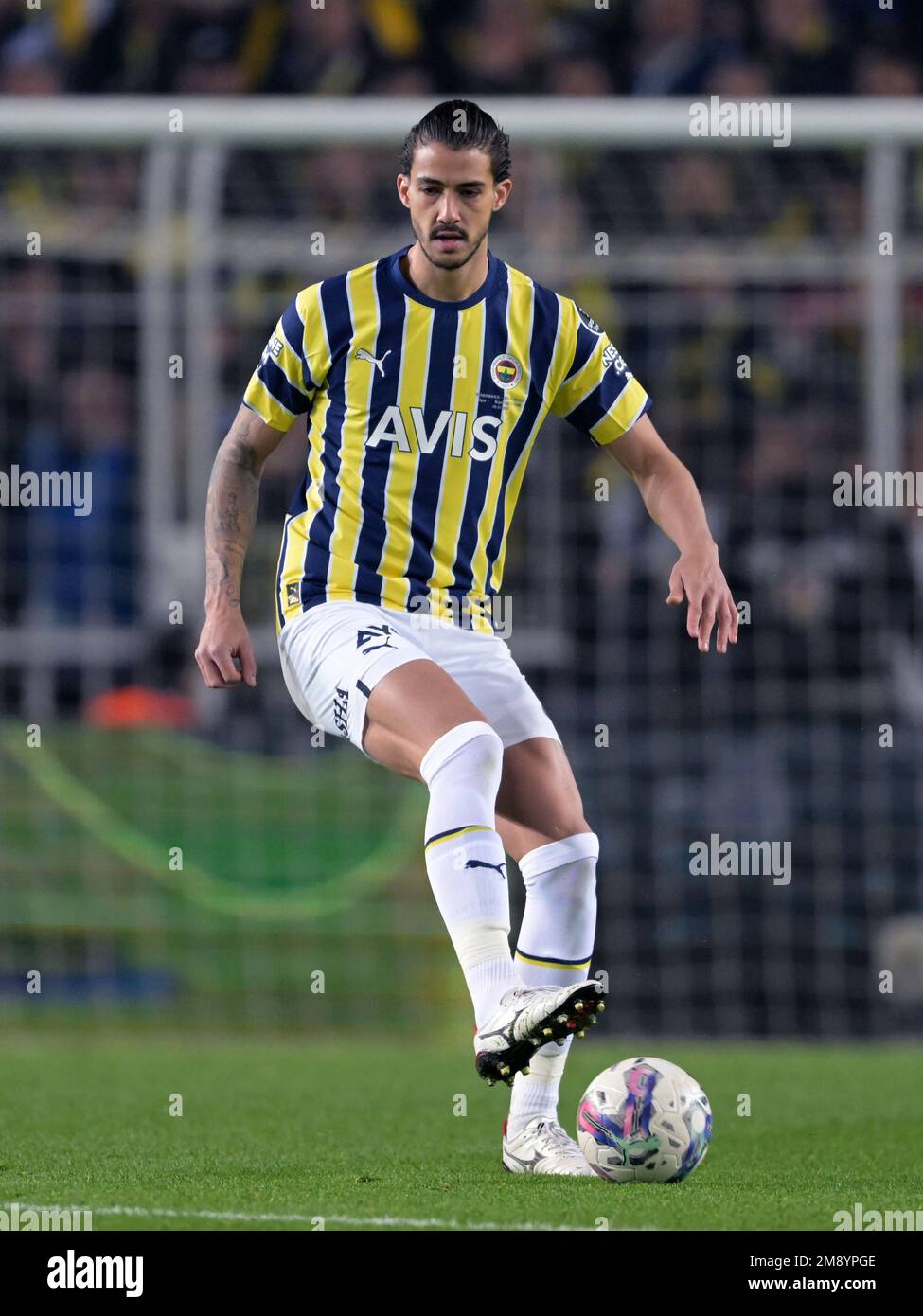ISTANBUL - Gustavo Henrique of Fenerbahce SK during the Turkish Super ...