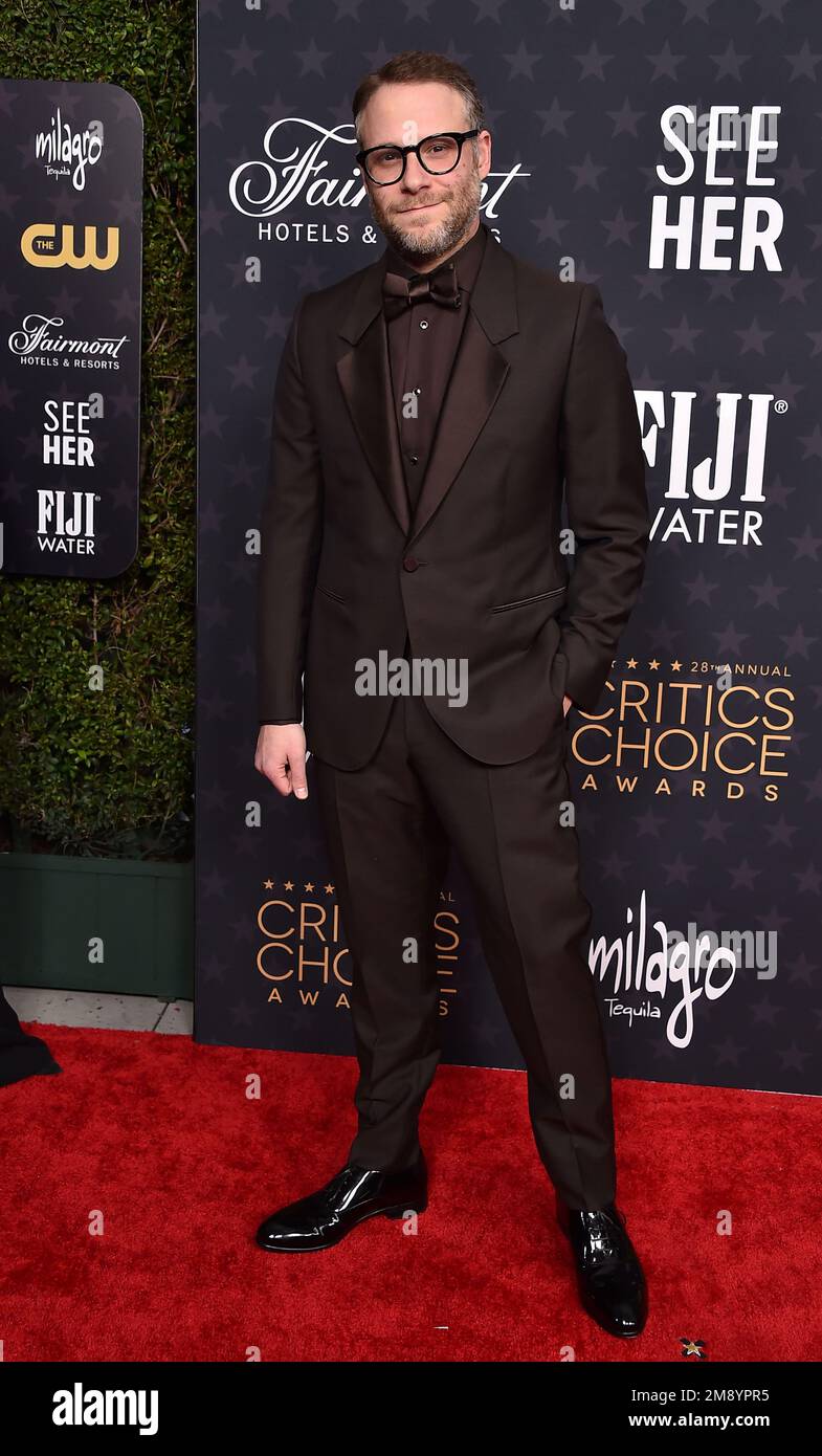 Los Angeles, USA. 15th Jan, 2023. Seth Rogan arriving at the 28th ...