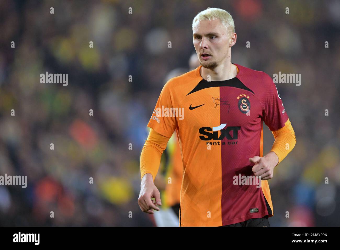 ISTANBUL - Victor Nelsson of Galatasaray AS during the Turkish Super ...