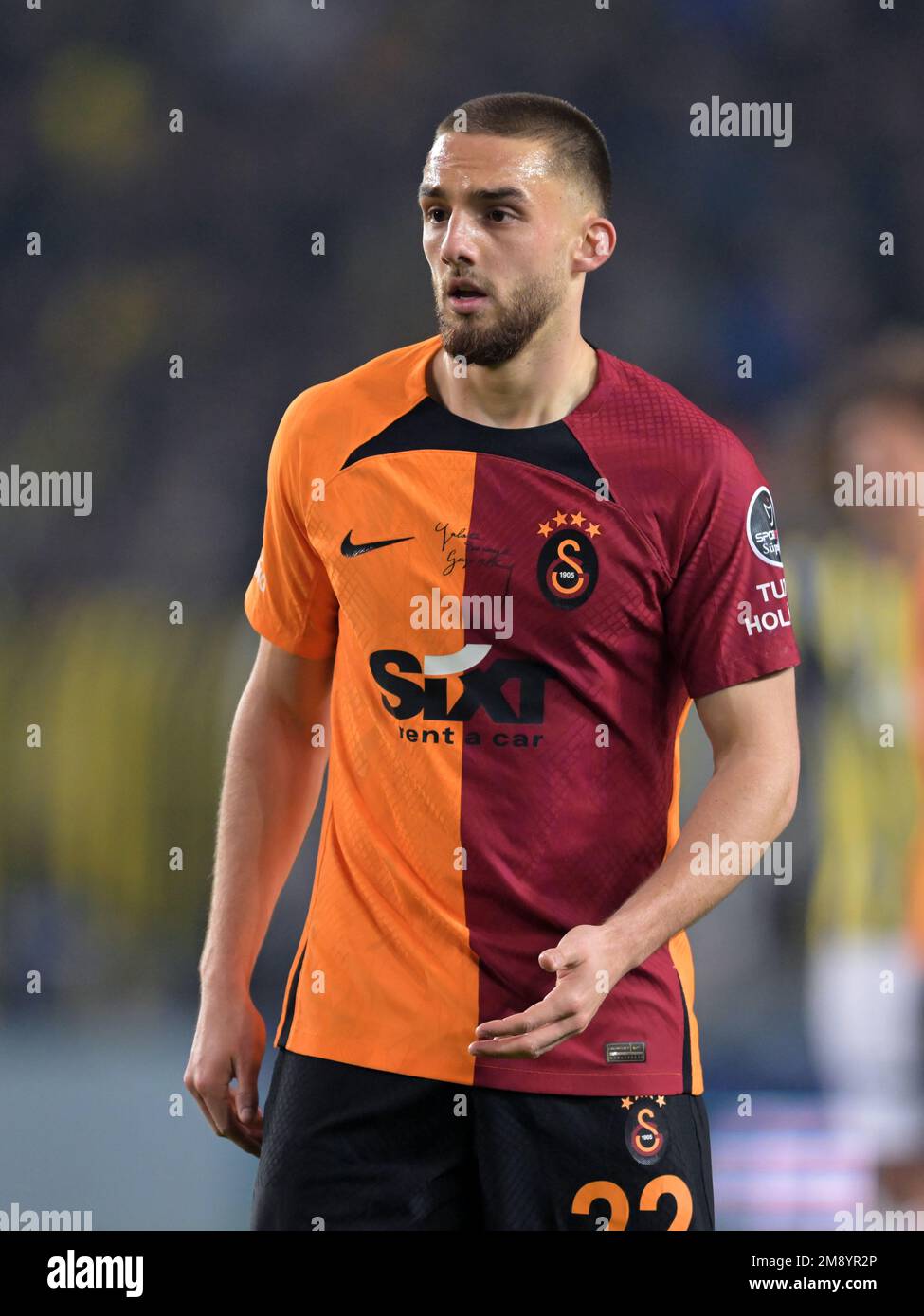 ISTANBUL - Berkan Kutlu of Galatasaray AS during the Turkish Super Lig ...