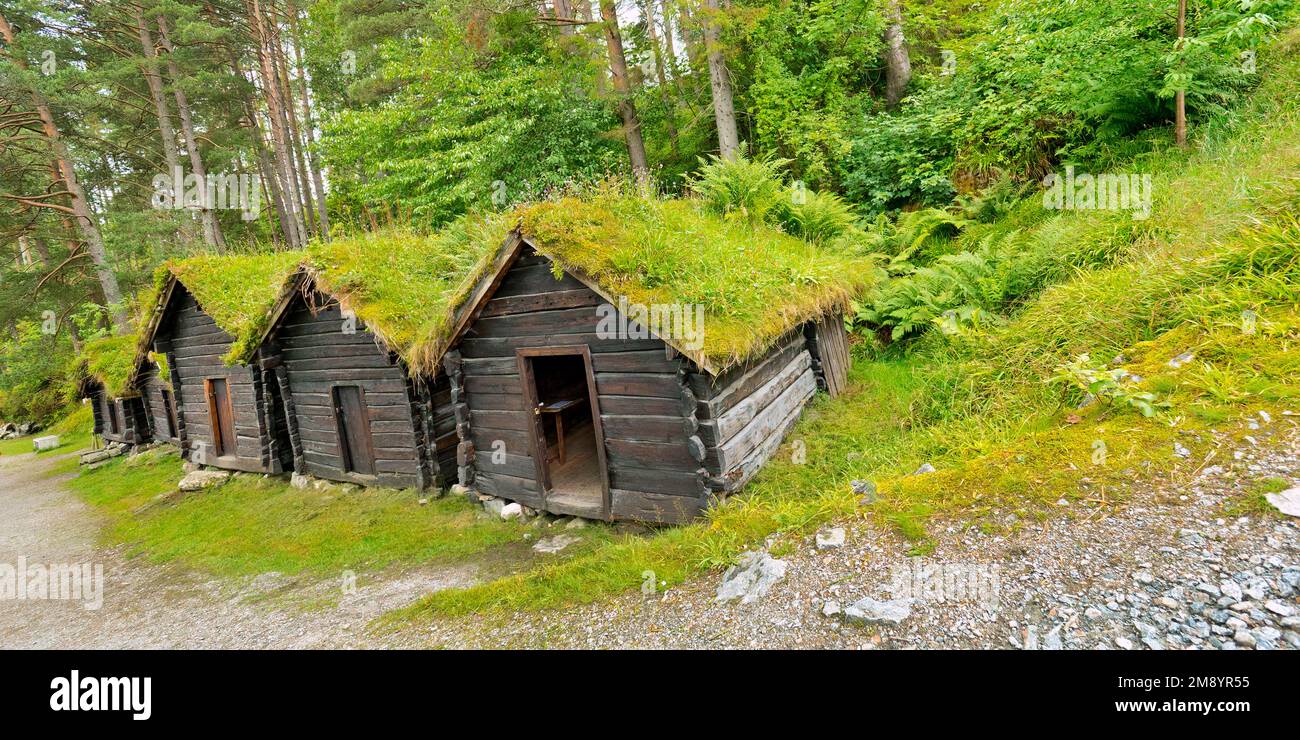 The Church Booths, Open-air Museum, Sunnmore Museum, Alesund, Norway ...