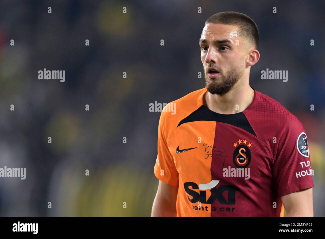 ISTANBUL - Berkan Kutlu of Galatasaray AS during the Turkish Super Lig ...
