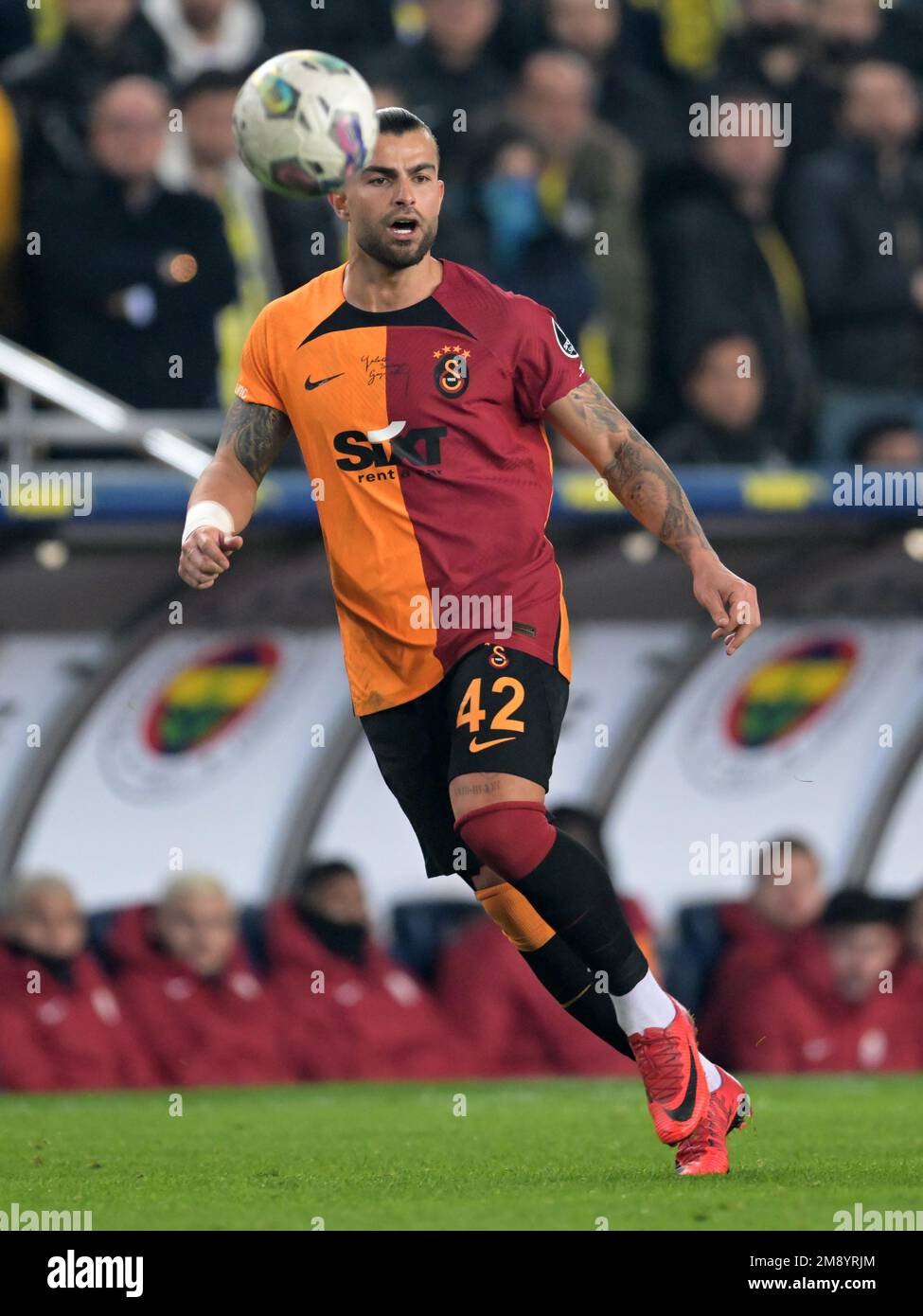 ISTANBUL - Abdulkerim Bardakci of Galatasaray AS during the Turkish ...
