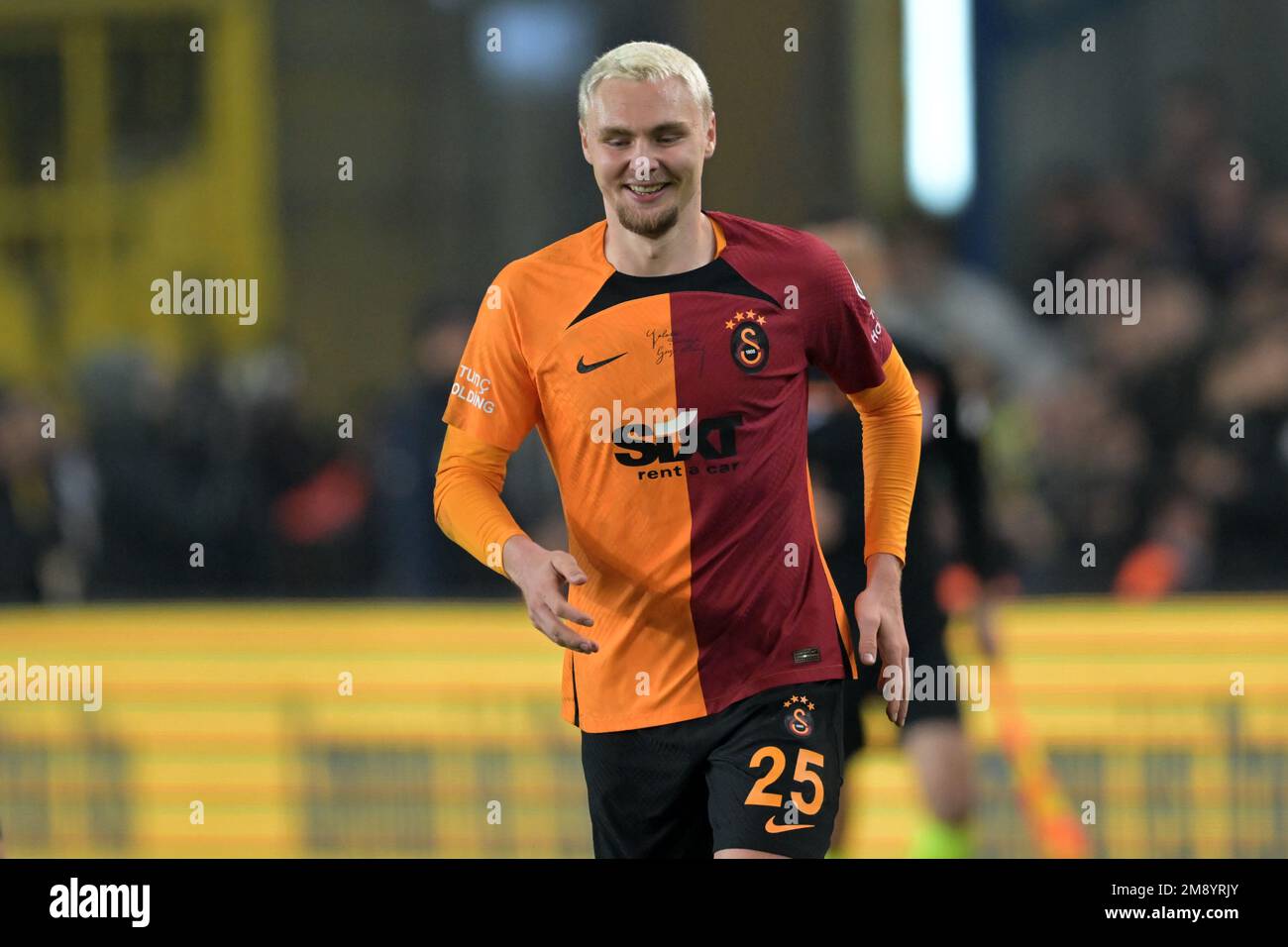 ISTANBUL - Victor Nelsson of Galatasaray AS during the Turkish Super ...