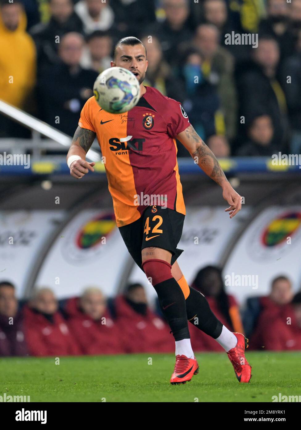 ISTANBUL - Abdulkerim Bardakci of Galatasaray AS during the Turkish ...