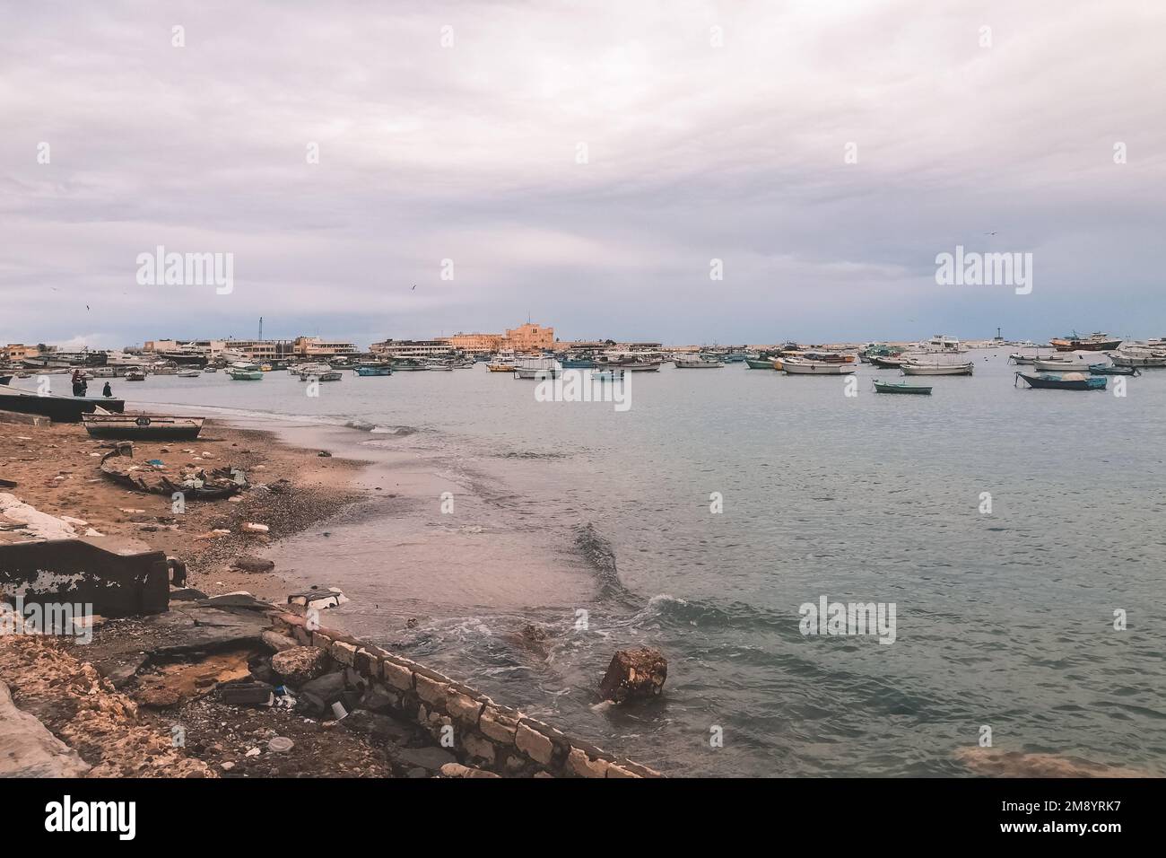 Egypt alexandria city aerial view hi-res stock photography and images ...