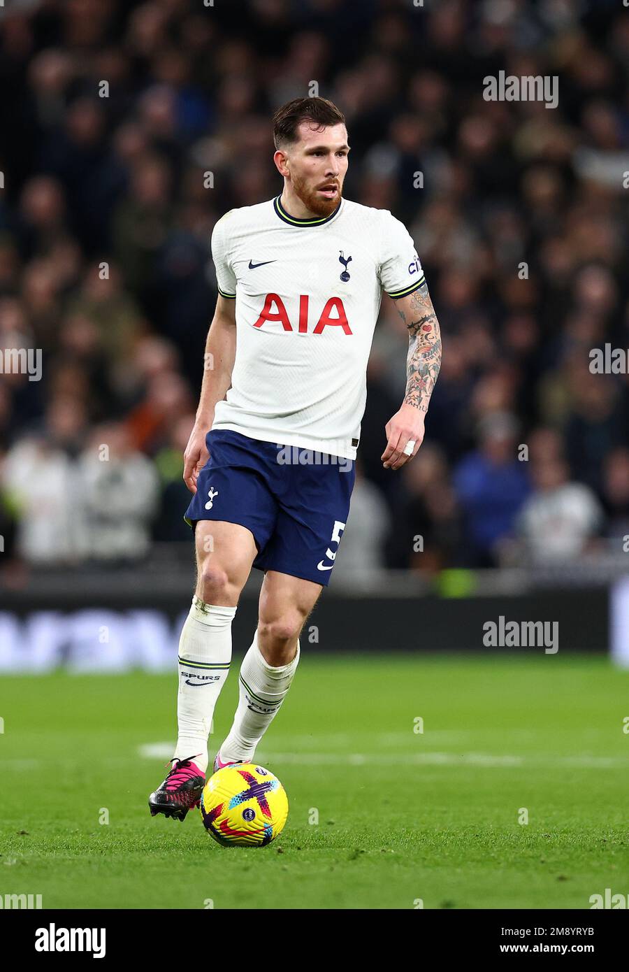London, UK. 15th Jan, 2023. Pierre-Emile Hojbjerg of Tottenham during ...