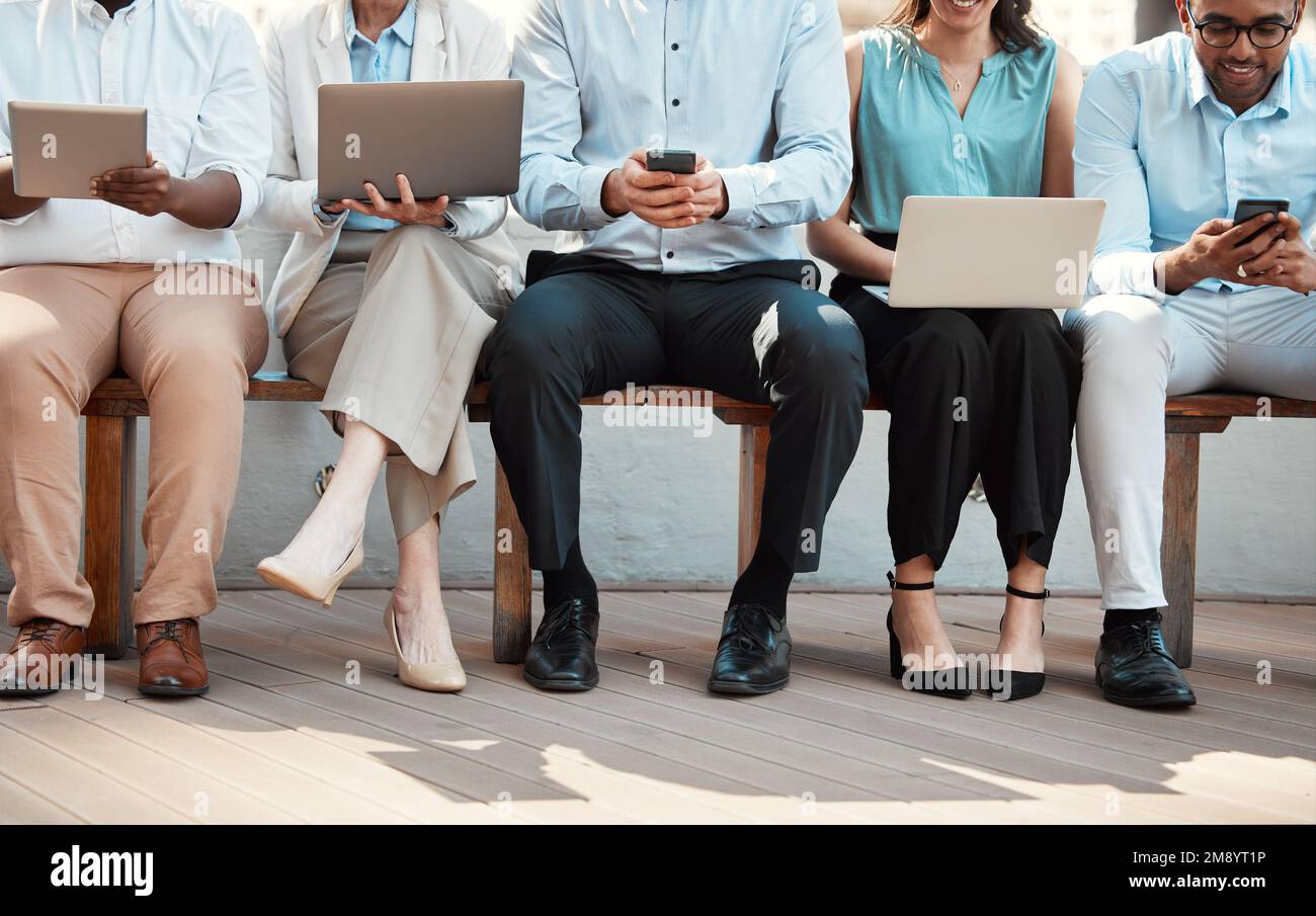 Modern business requires modern technology. an unrecognisable group of ...