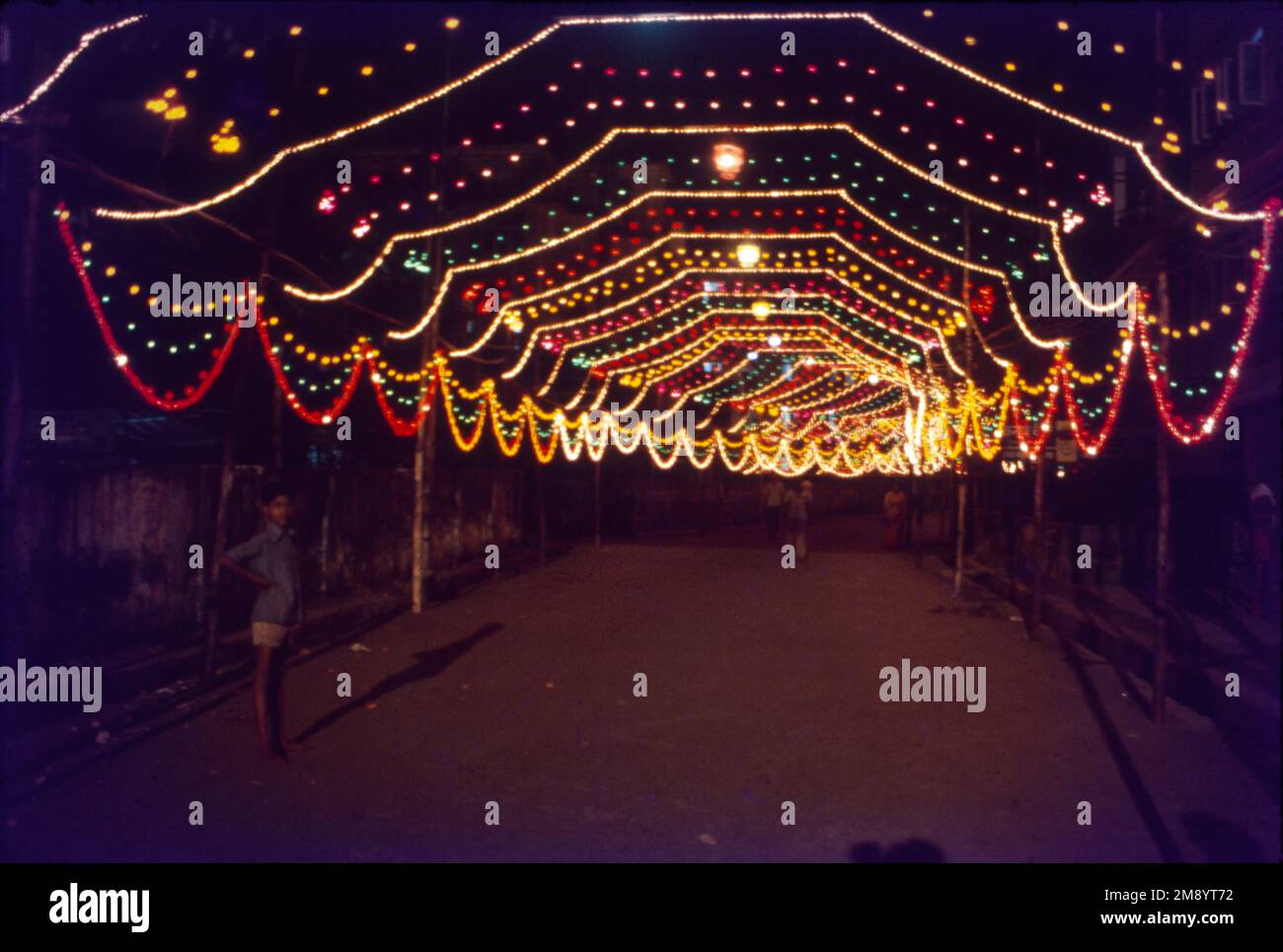 Illumination, Decorations, Festive Lights Stock Photo - Alamy