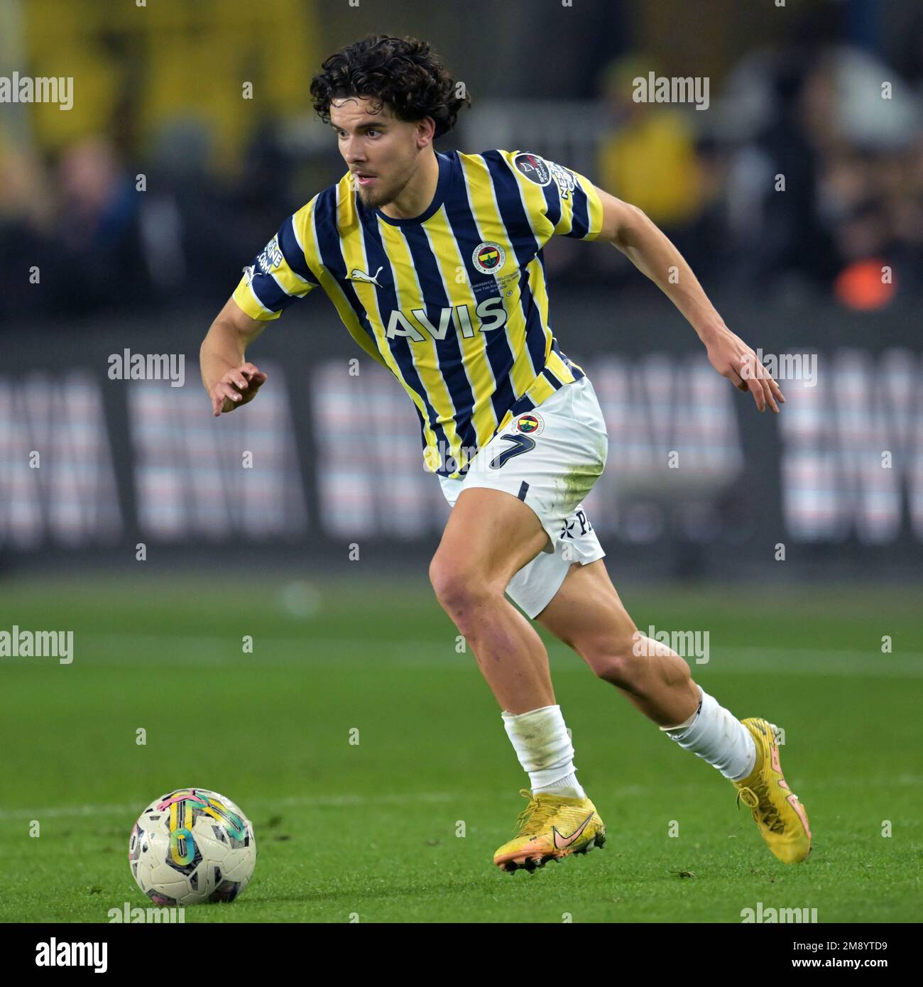 ISTANBUL - Ferdi Kadioglu of Fenerbahce SK during the Turkish Super Lig ...