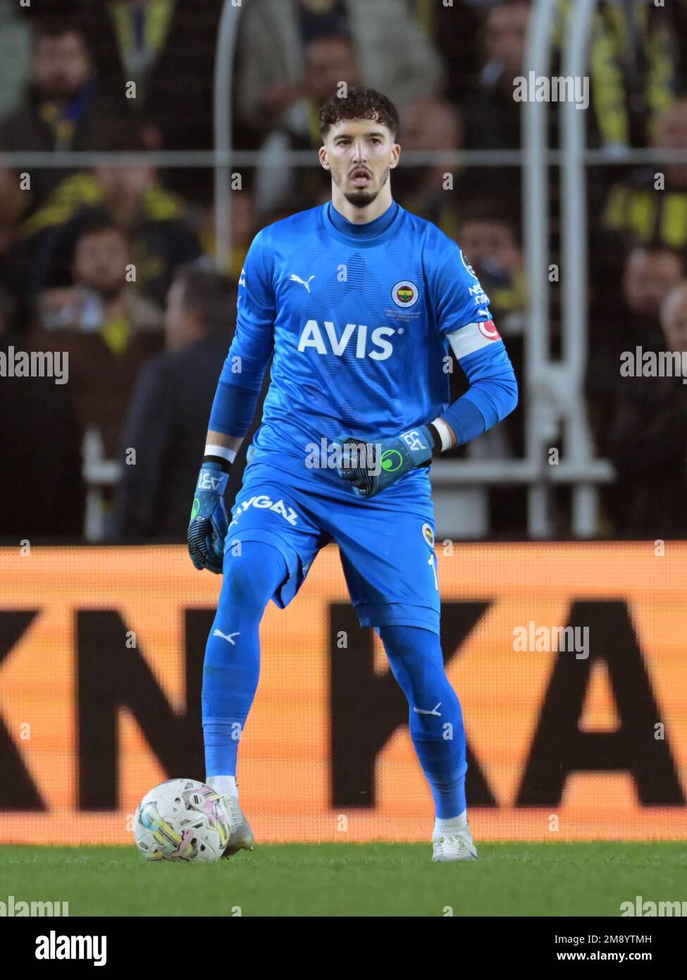 ISTANBUL - Fenerbahce SK goalkeeper Altay Bayindir during the Turkish ...