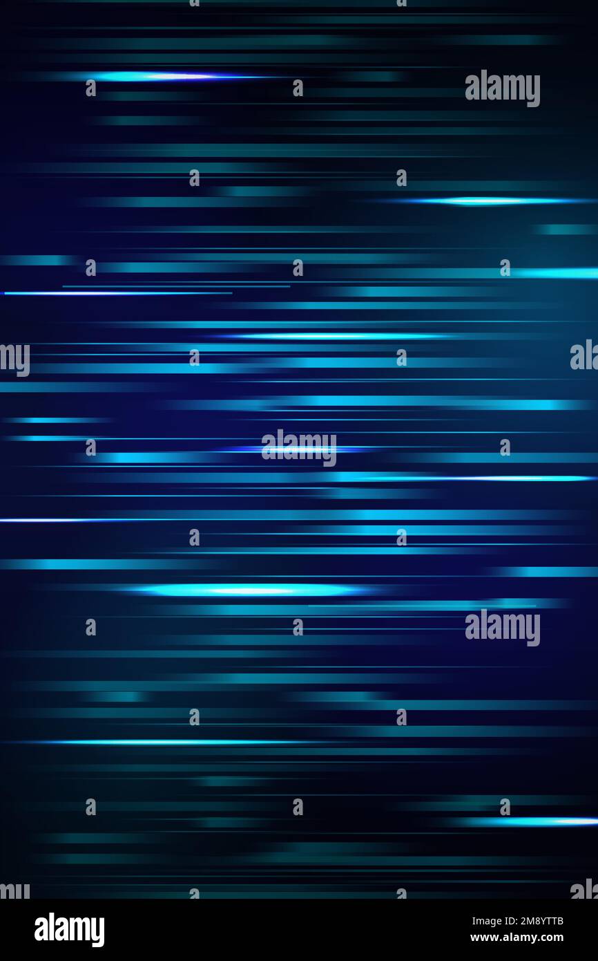 Speedy streams of light in blue Stock Vector Image & Art - Alamy