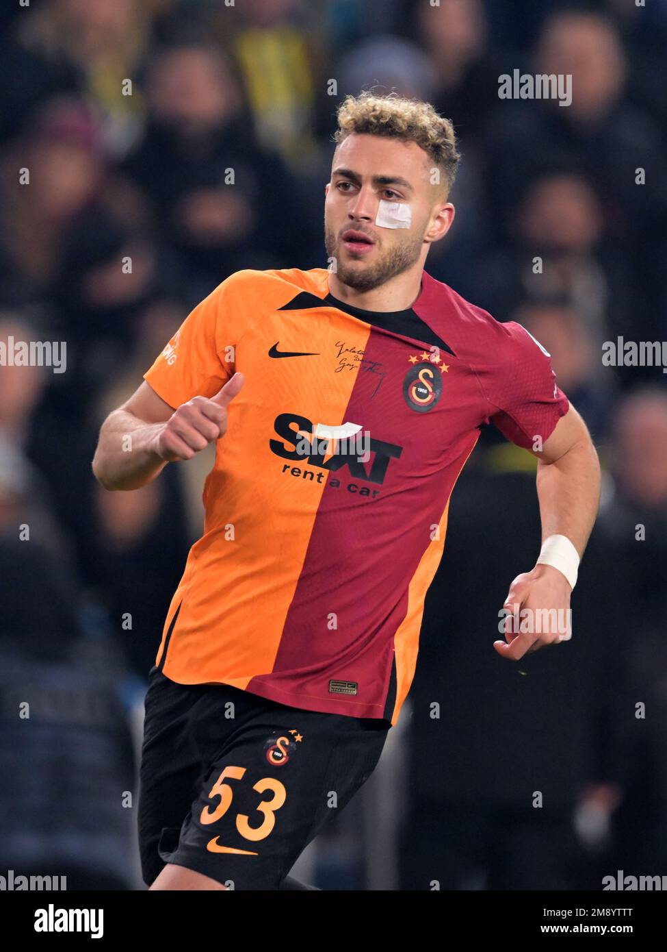 ISTANBUL - Baris Alper Yilmaz of Galatasaray AS during the Turkish ...